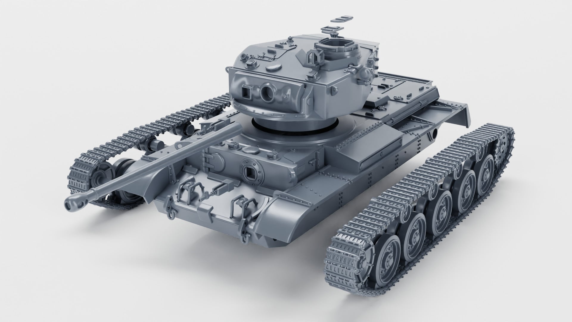 Cruiser Tank, Comet I (A34) (UK, WW2) by Wargame3D - Wargaming3D
