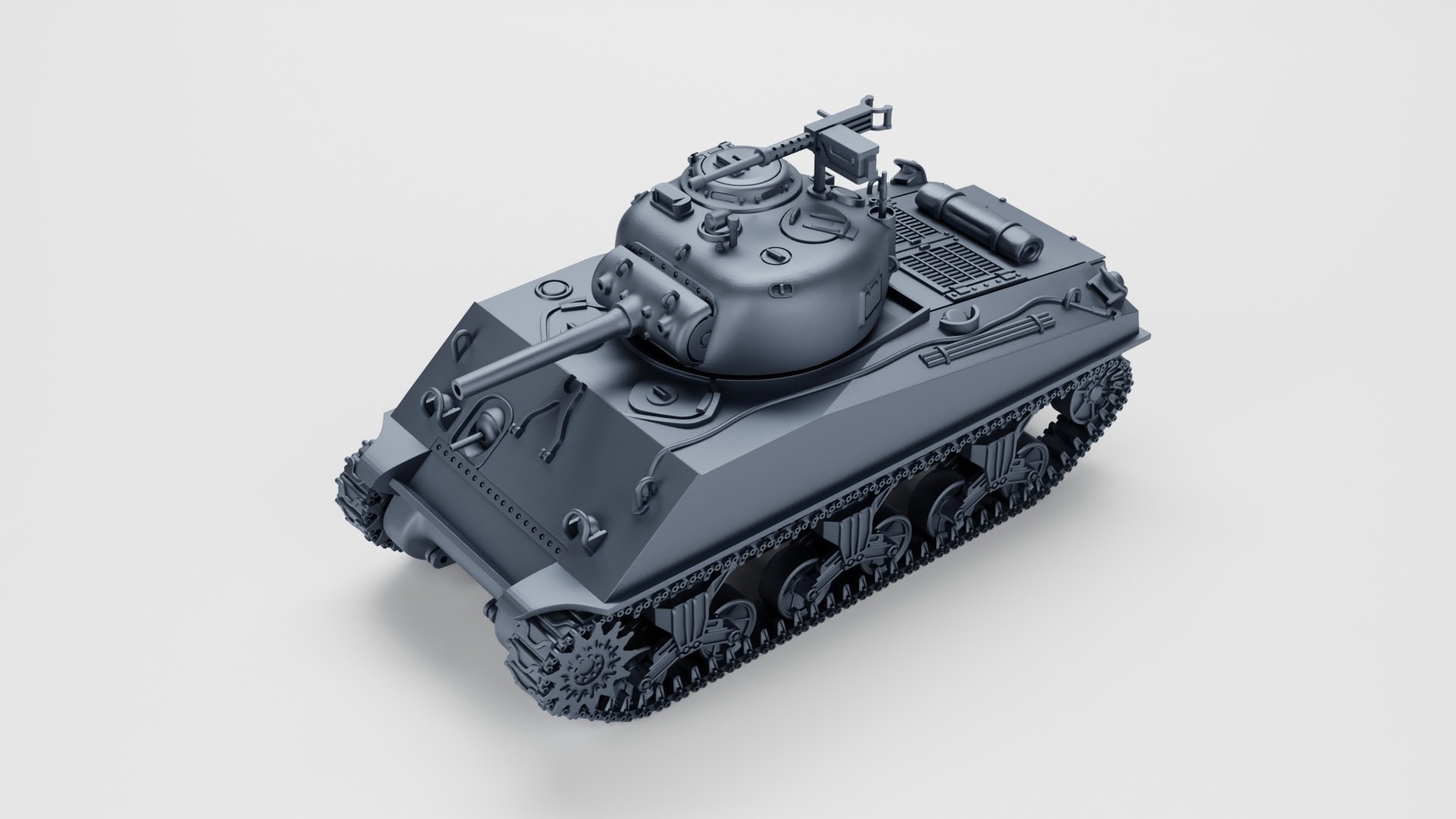 Sherman M4A3 105/76mm (howitzer version) (US, WW2) by Wargame3D ...