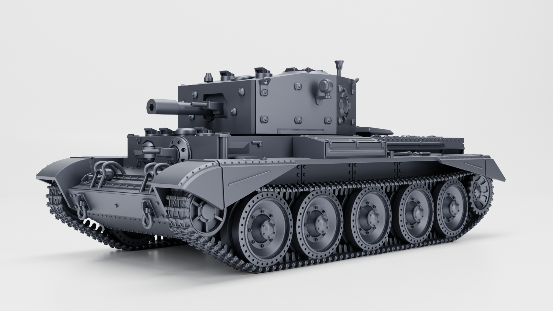 A27M Cromwell Mk.VI (CS) (95mm howitzer) (UK, WW2) by Wargame3D ...