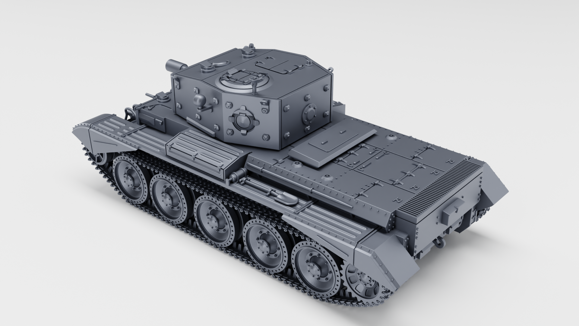 A27M Cromwell Mk.VI (CS) (95mm howitzer) (UK, WW2) by Wargame3D ...