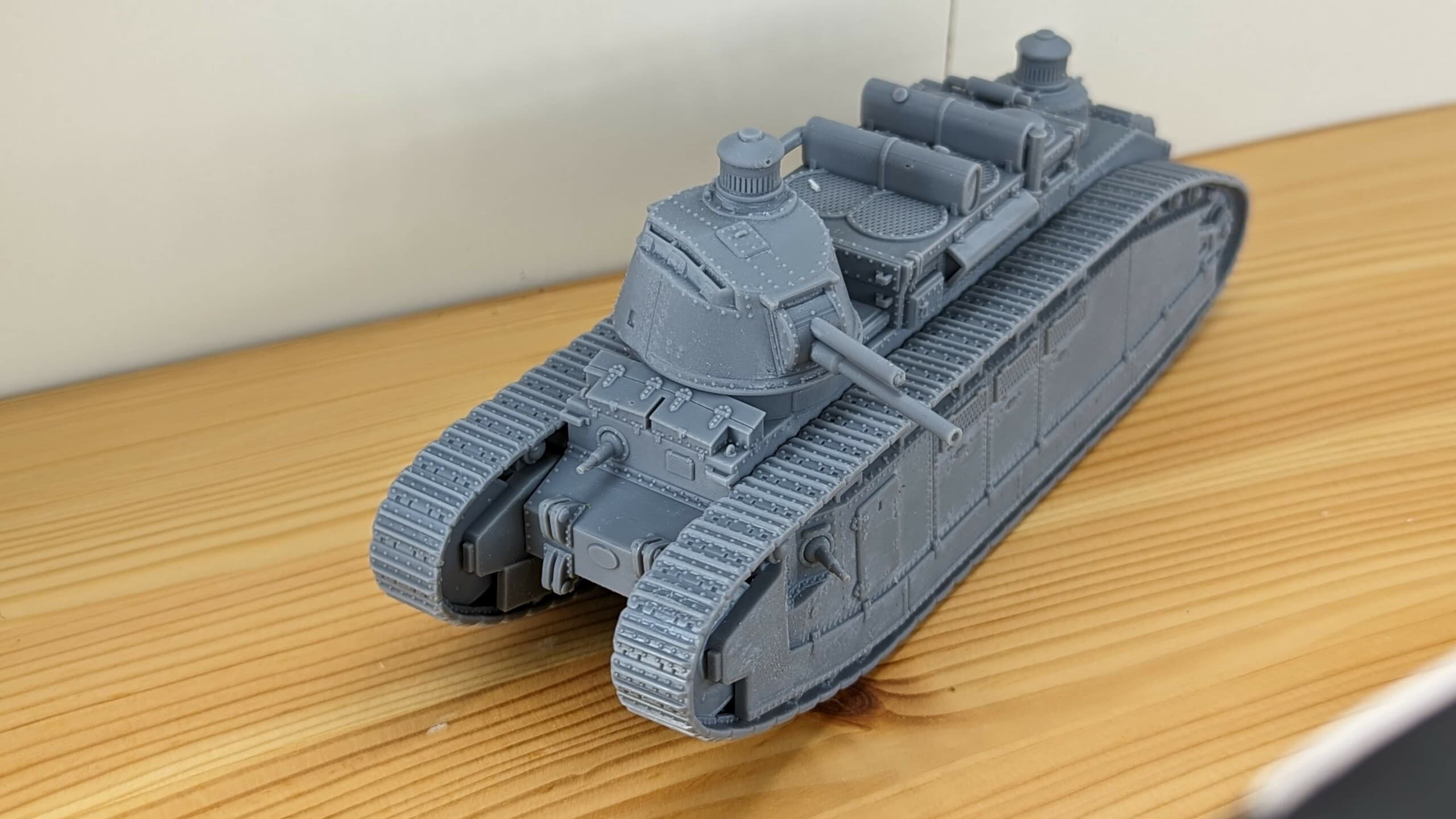 Super Heavy Tank Char 2C + Char 2C Normandie version (France, WW2) by ...