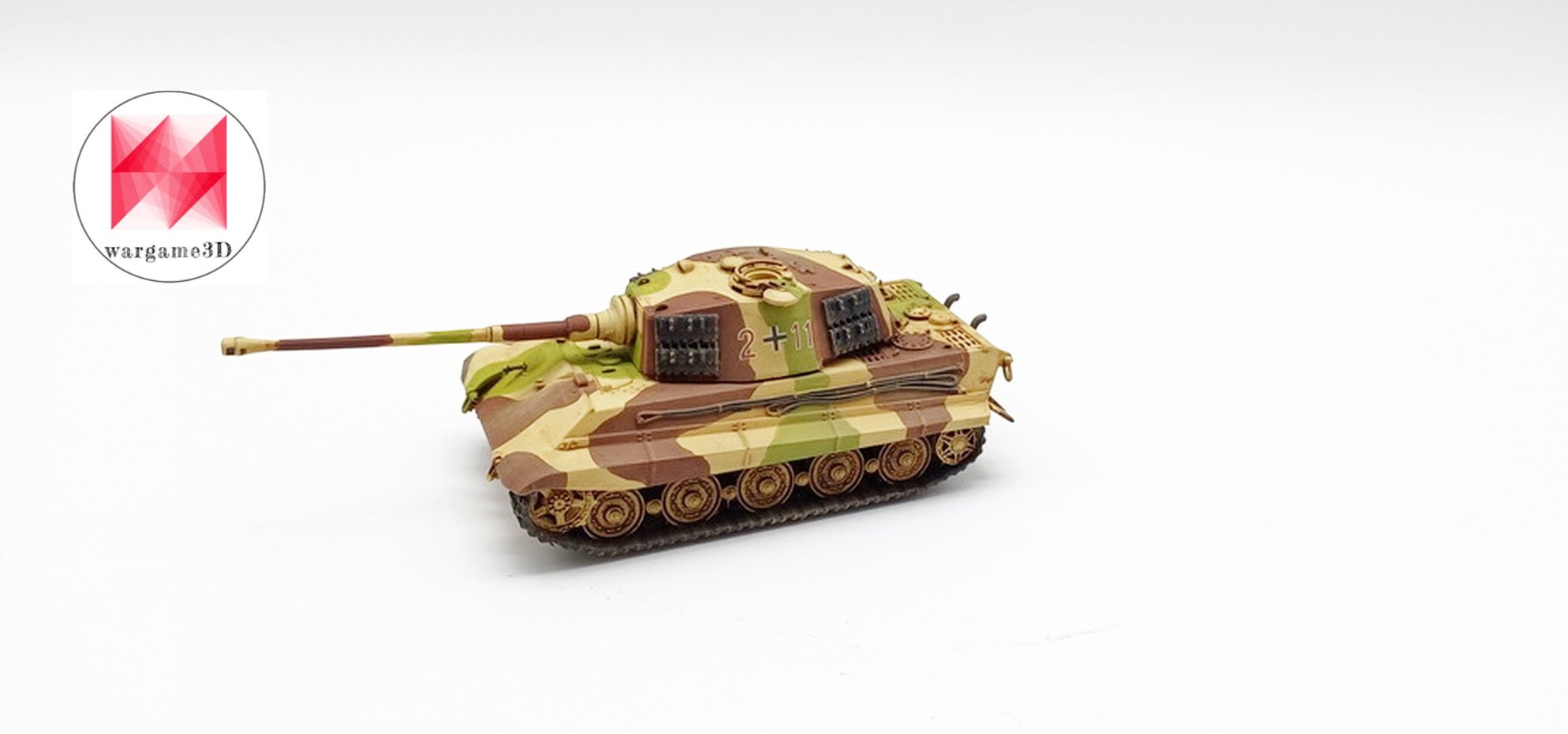 Tiger II Ausf.B (Sd.Kfz.182, King Tiger) Henschel+Porsche turrets + 3 ...