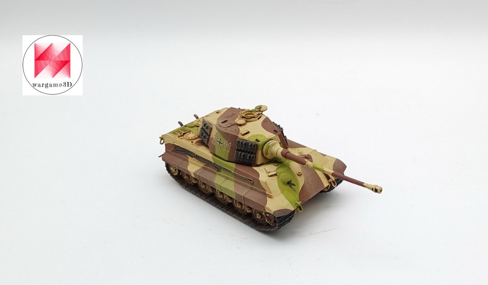 Tiger II Ausf.B (Sd.Kfz.182, King Tiger) Henschel+Porsche turrets + 3 ...