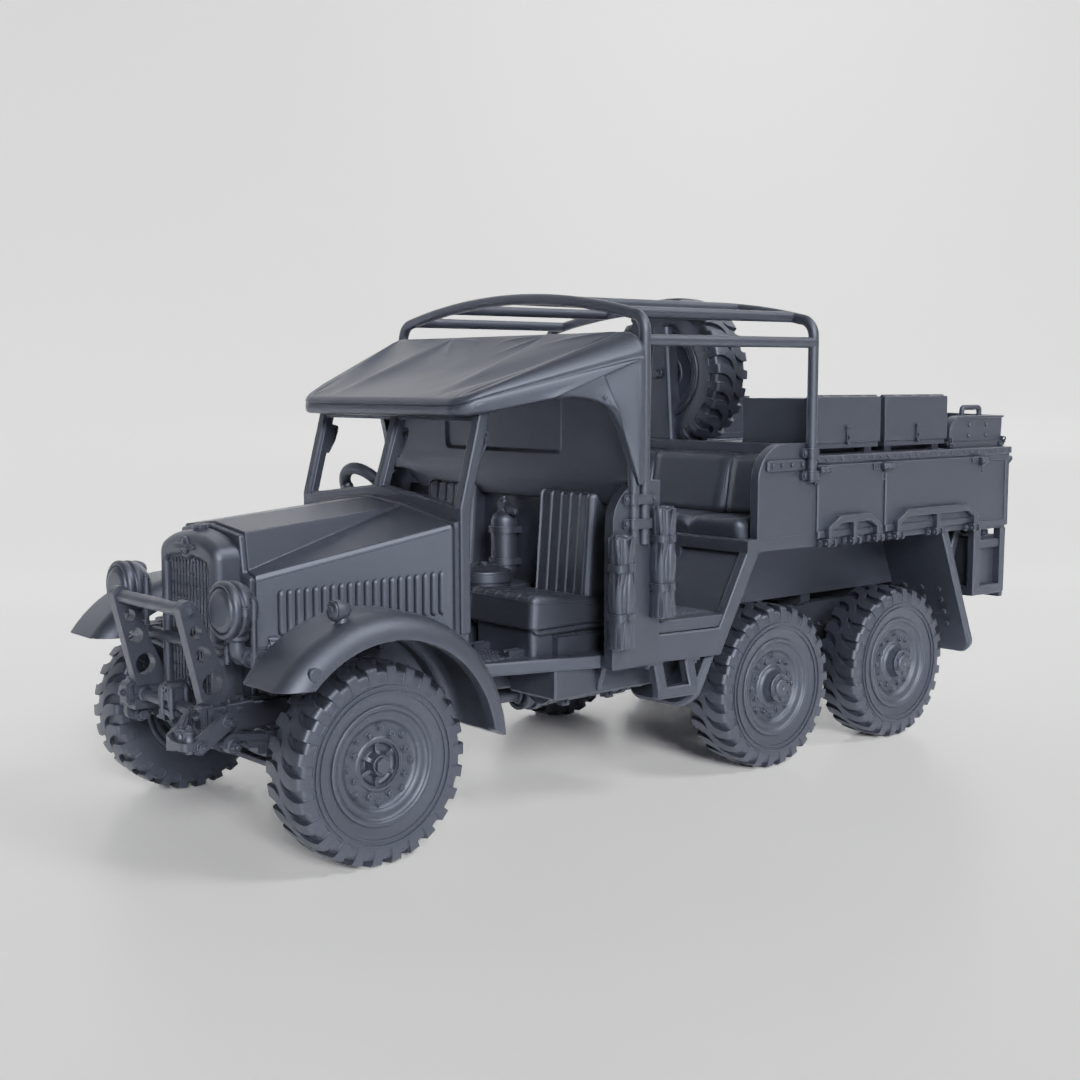 Morris CDSW 6x4 artillery tractor (UK, WW2) by Wargame3D - Wargaming3D