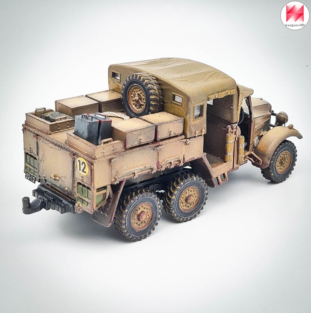 Morris CDSW 6x4 artillery tractor (UK, WW2) by Wargame3D - Wargaming3D
