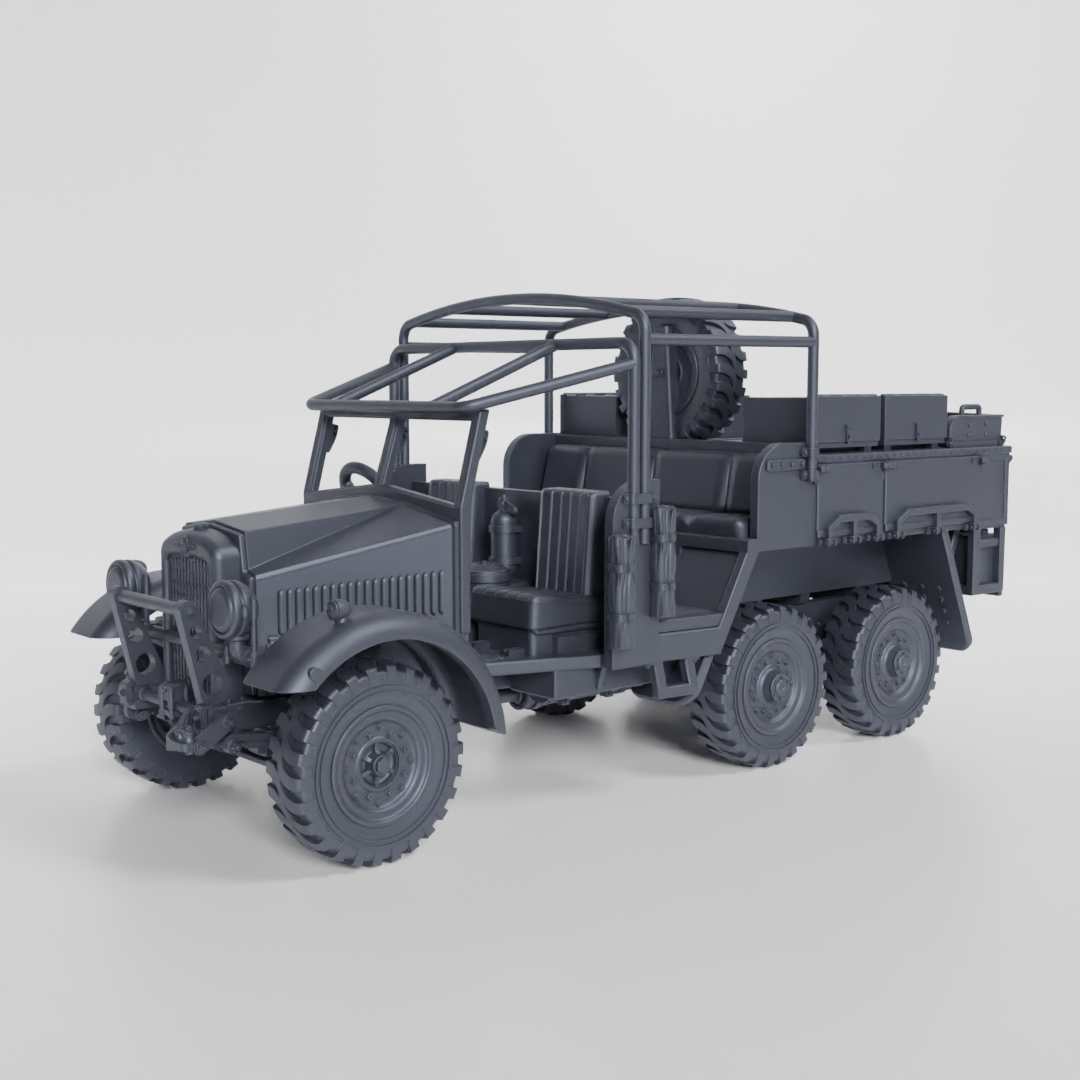 Morris CDSW 6x4 artillery tractor (UK, WW2) by Wargame3D - Wargaming3D