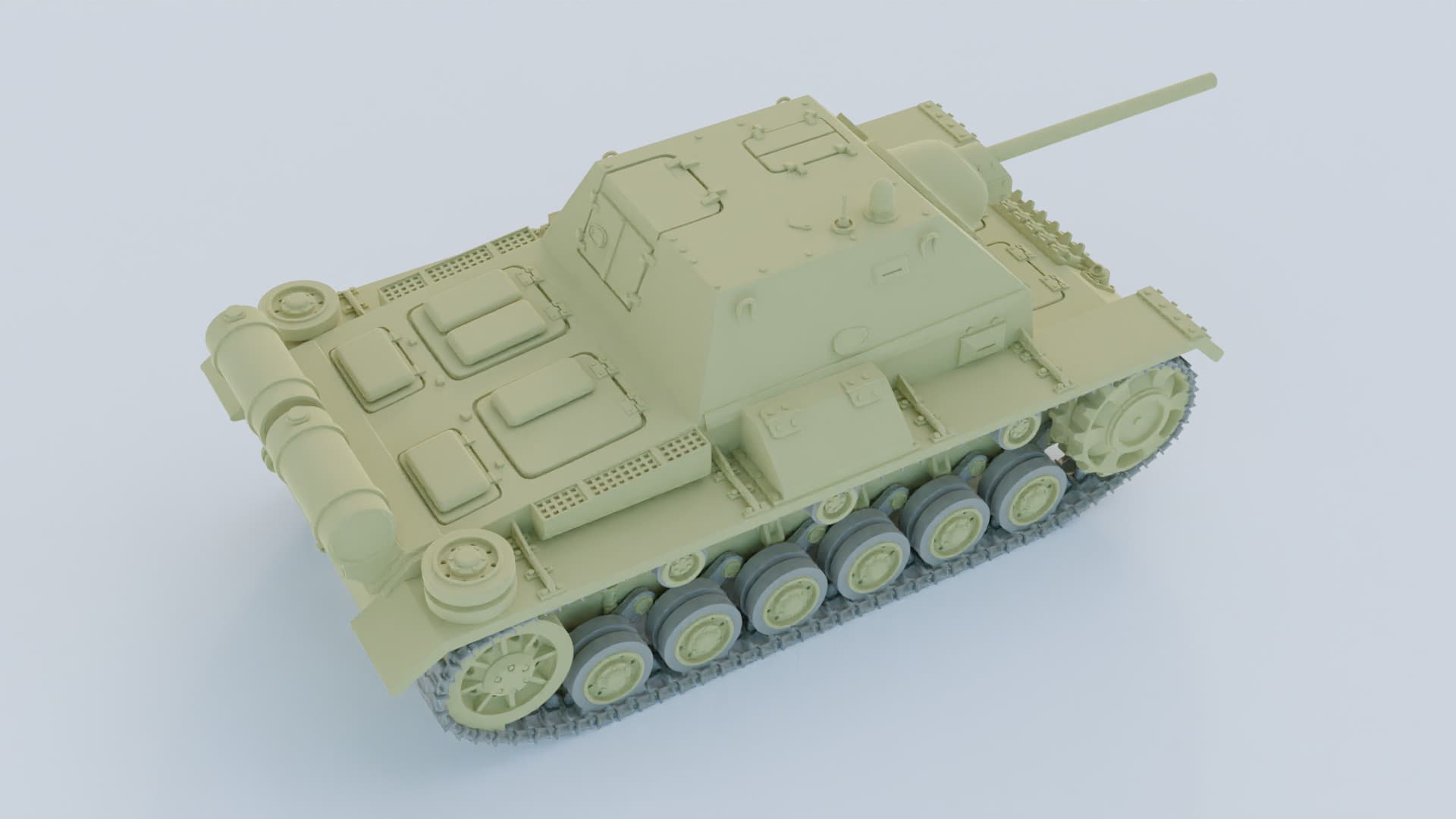 SU-76i Light SPG (USSR, WW2) by Wargame3D - Wargaming3D