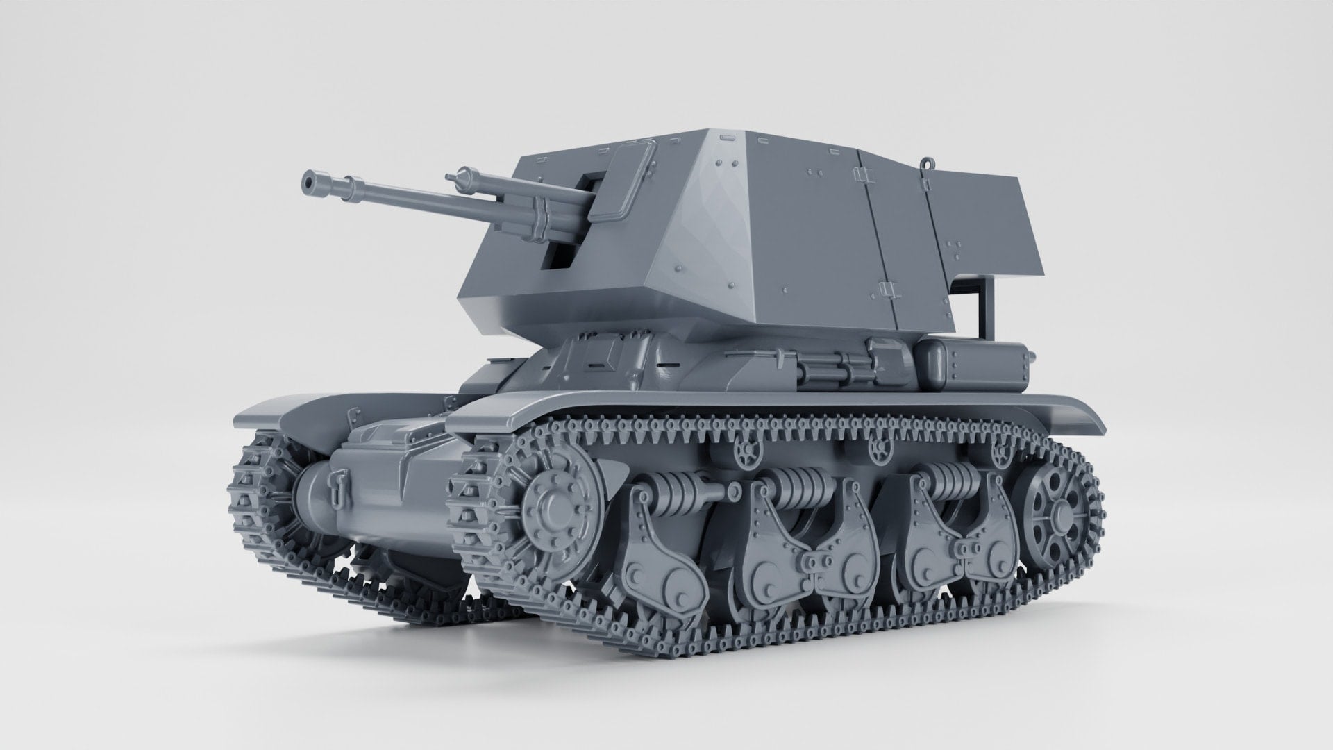 Panzerjager 35R (with 4.7cm Pak anti-tank gun) (Ad-Hoc, Germany, WW2 ...