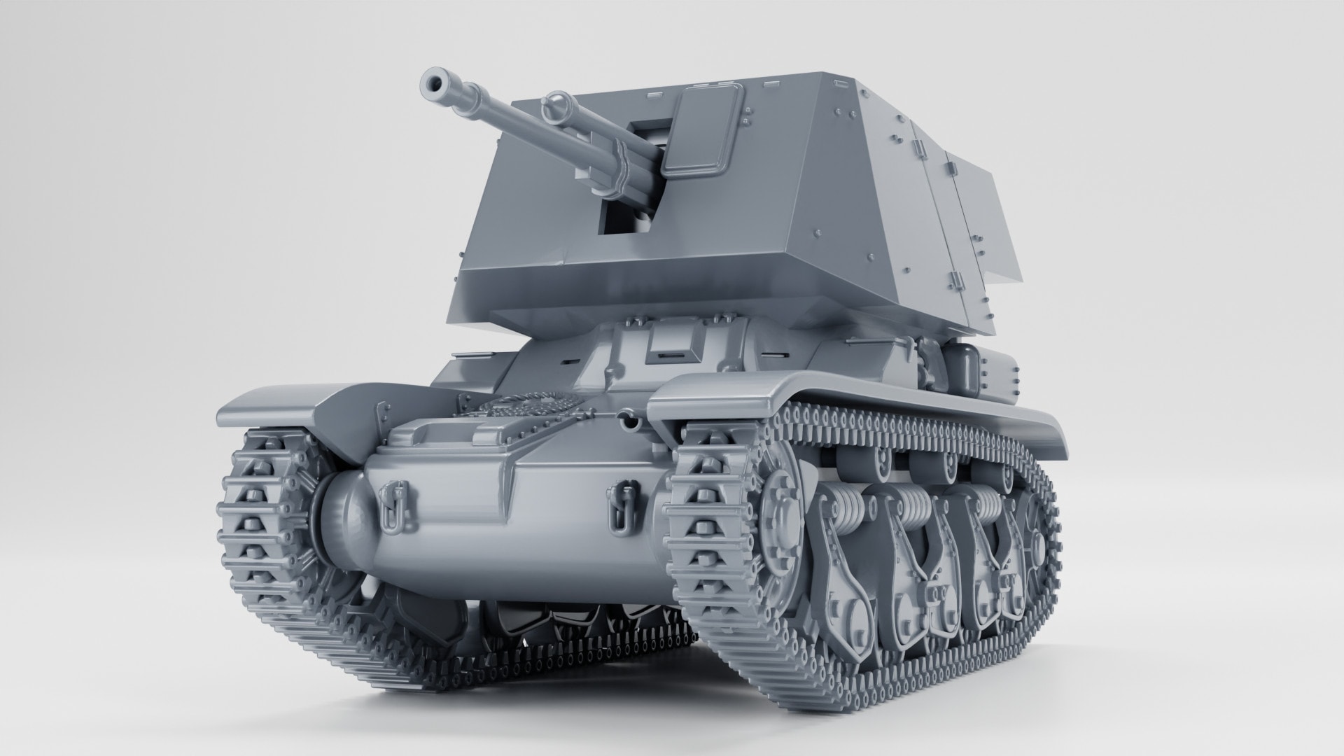Panzerjager 35R (with 4.7cm Pak anti-tank gun) (Ad-Hoc, Germany, WW2 ...