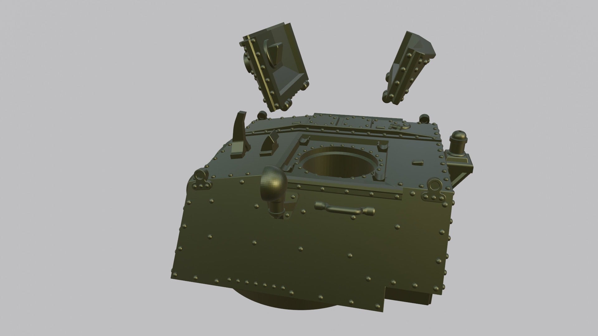 Cruiser Tank A10 Mk.II with 2pdr gun (UK, WW2) by Wargame3D - Wargaming3D