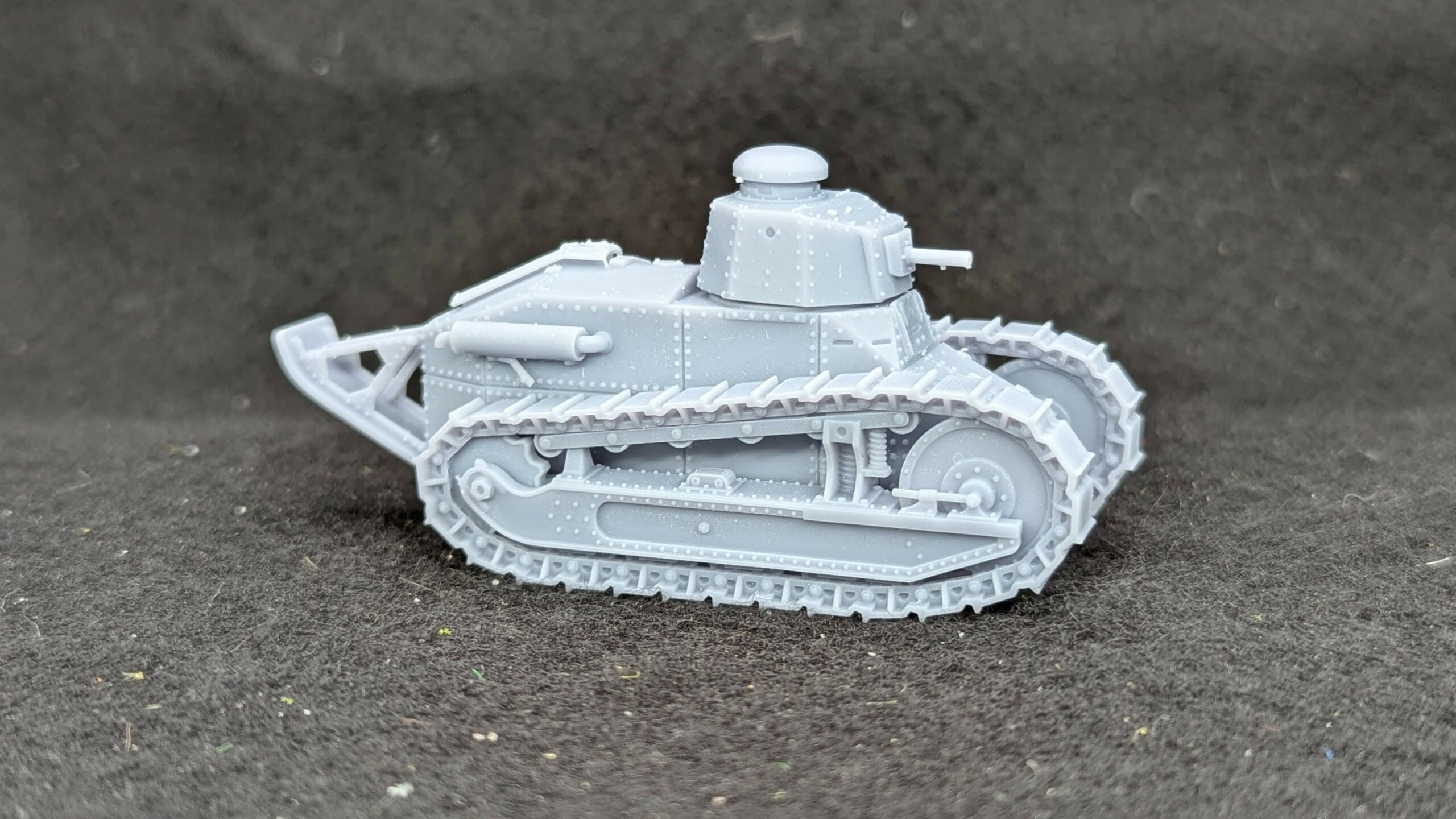 M1917 Light Tank with 2 optional turret guns (US, 1918, Interwar) by Wargame3D - Wargaming3D