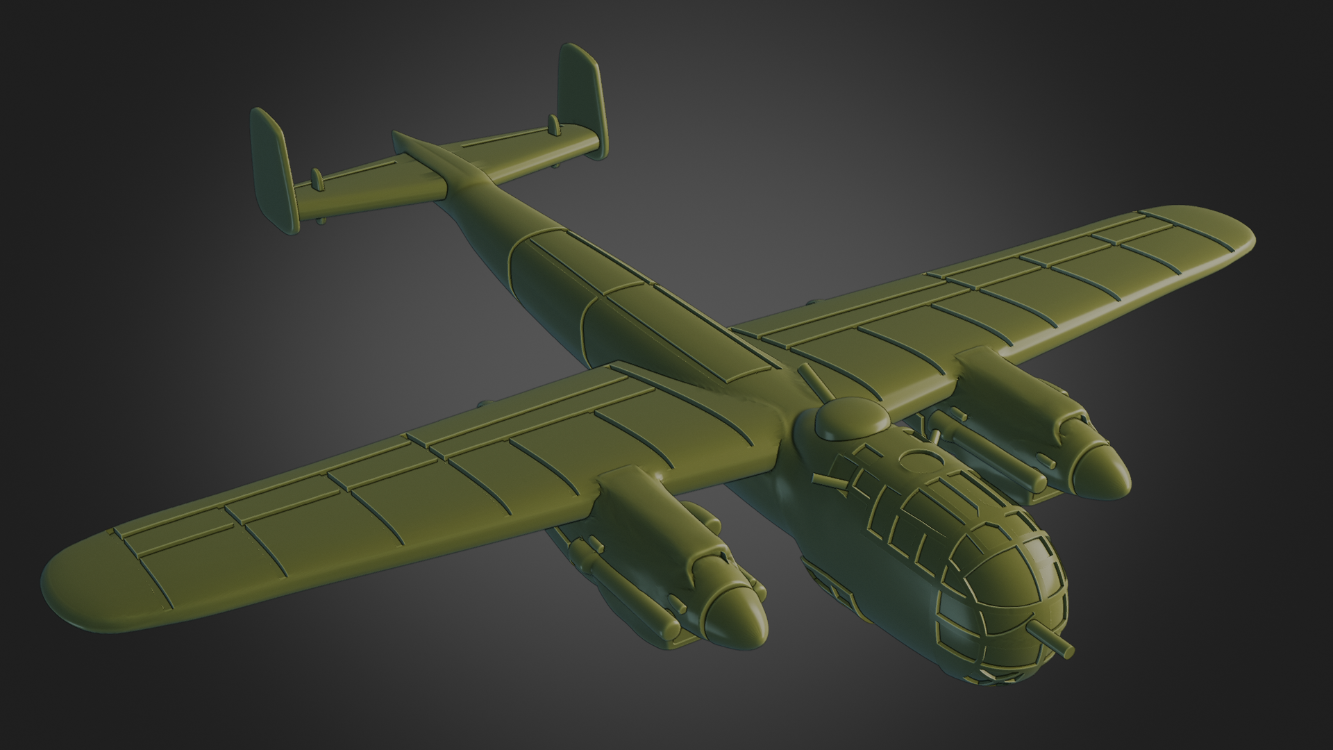 Dornier Do-217 M-1 (Germany, WW2) by Wargame3D - Wargaming3D