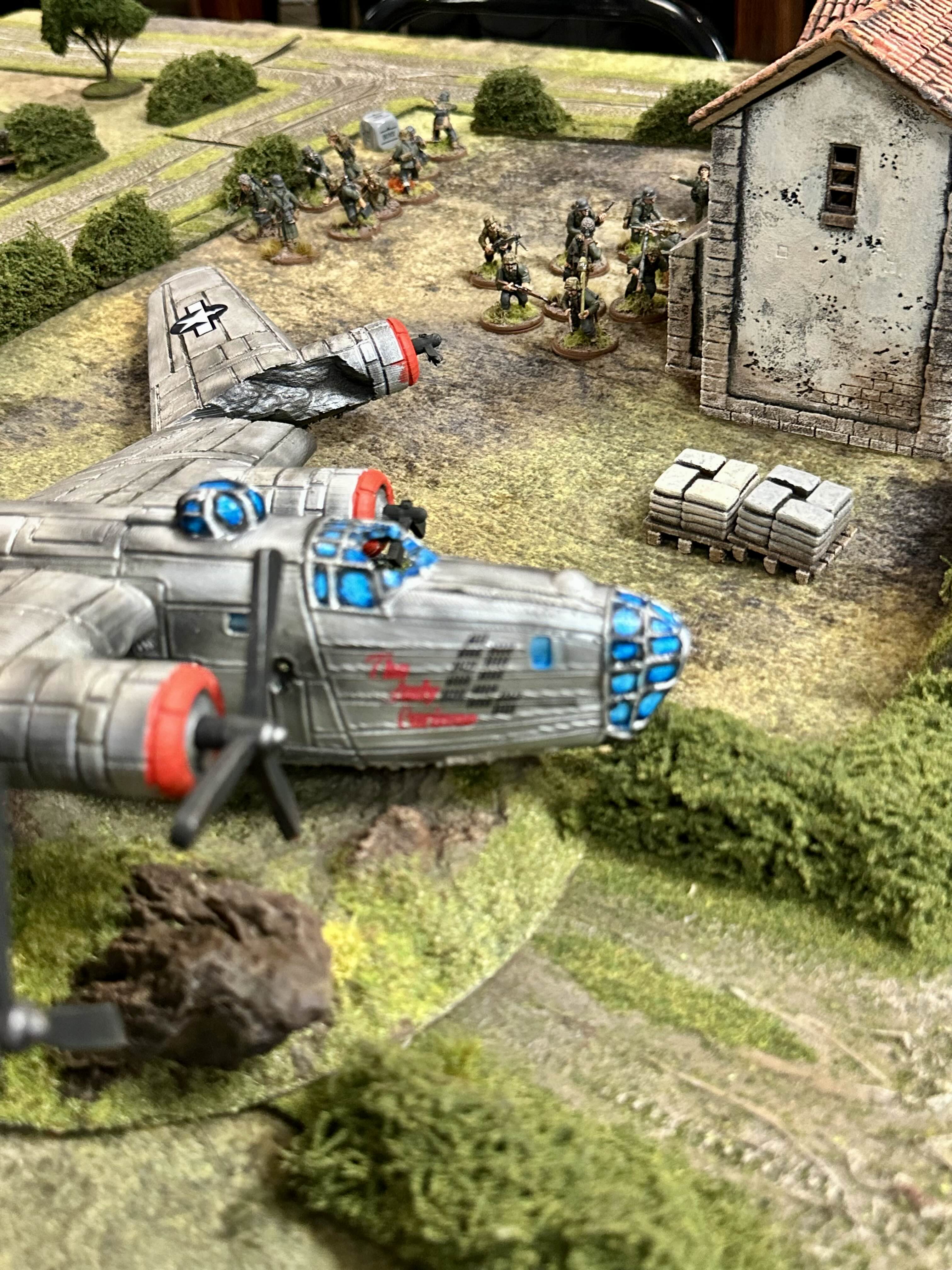 Crashed Aircarft - Consolidated B-24D Liberator (WW2, scale 1:200) by ...