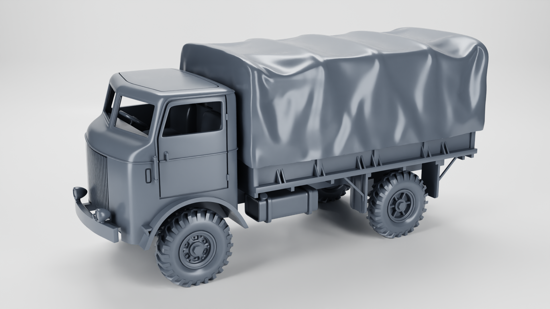 FWD Model SU-COE (6x6)(US, WW2) by Wargame3D - Wargaming3D