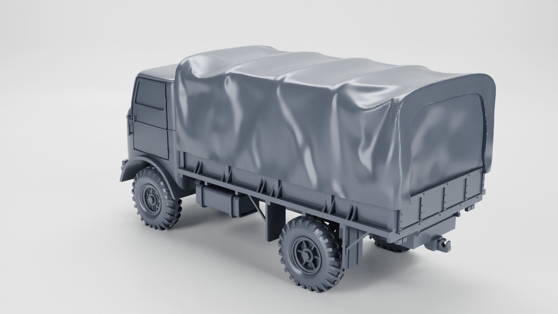 FWD Model SU-COE (6x6)(US, WW2) by Wargame3D - Wargaming3D