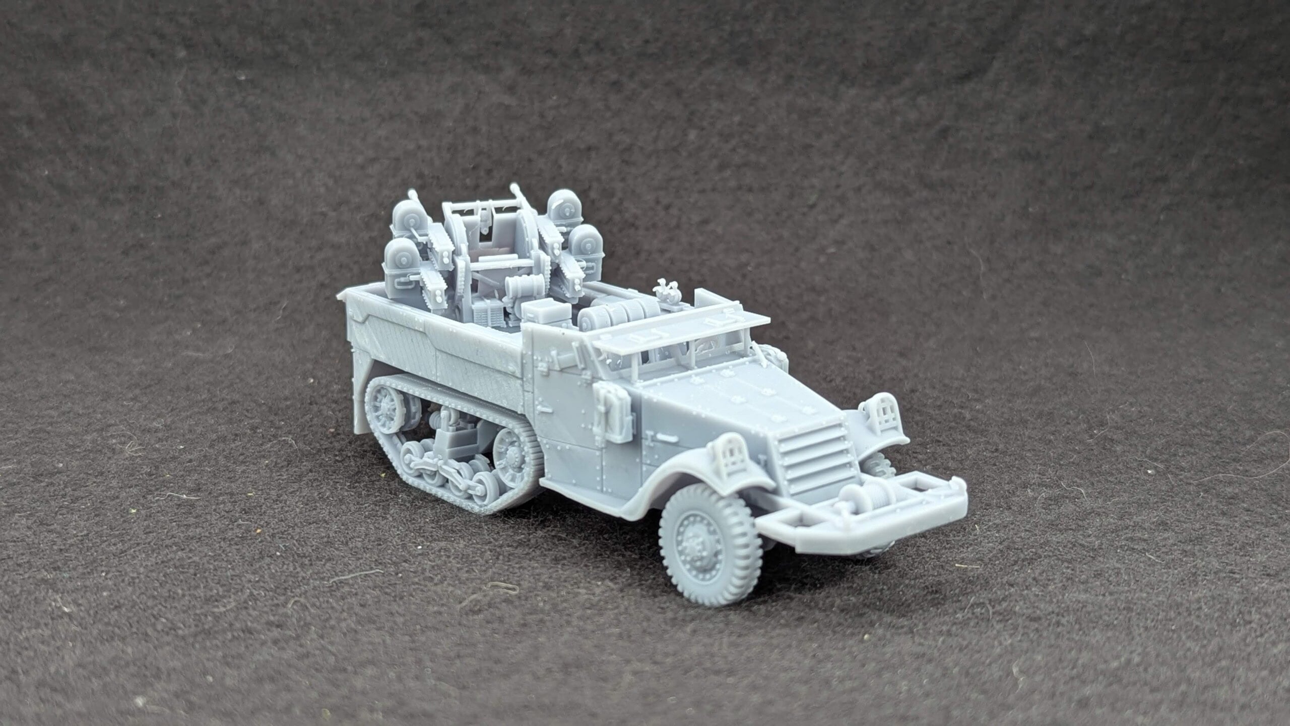 Half-track M3 “Quad 50” (US, WW2) by Wargame3D - Wargaming3D