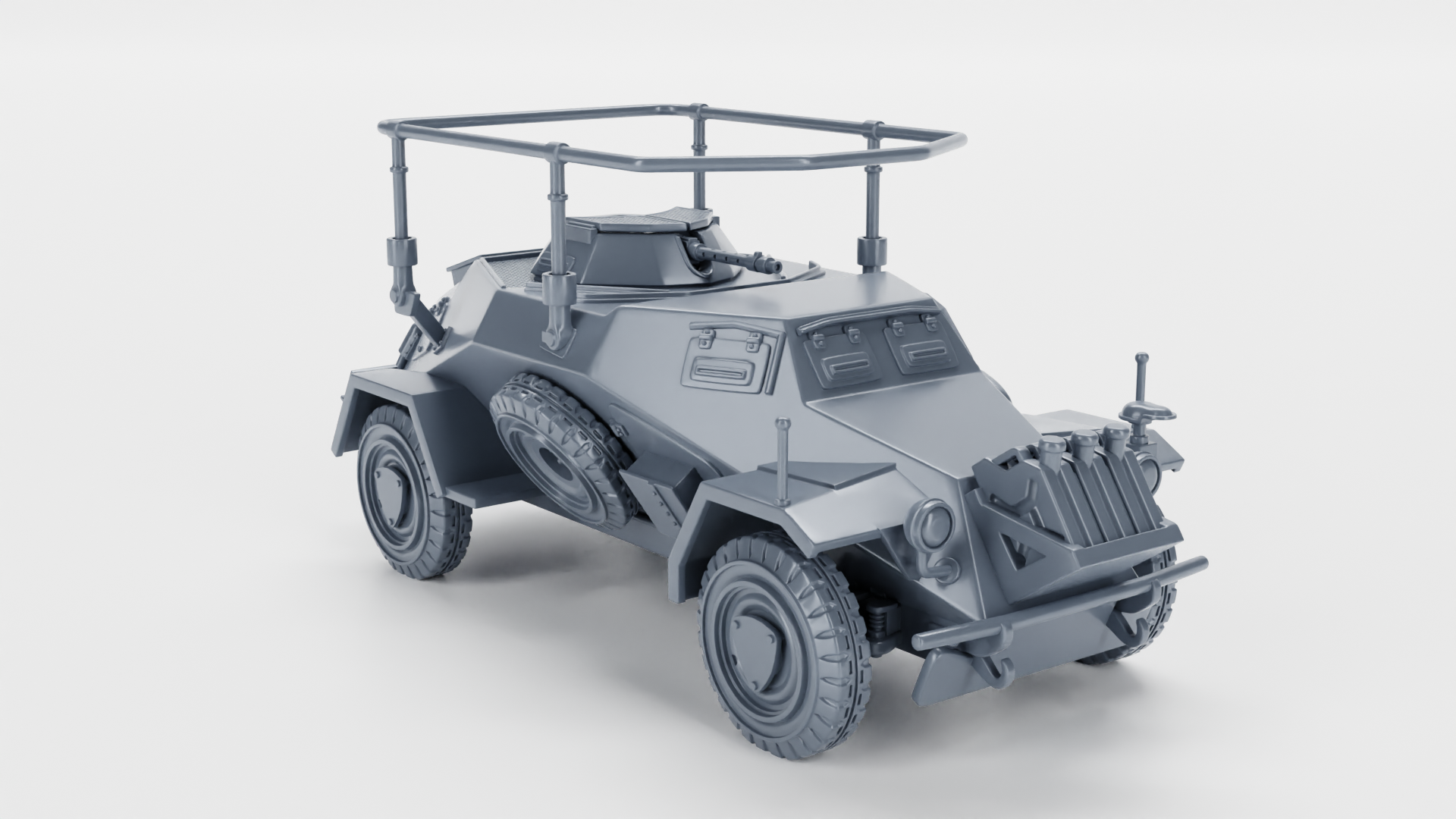 Sd.Kfz.223 Armored car (Germany, WW2) by Wargame3D - Wargaming3D