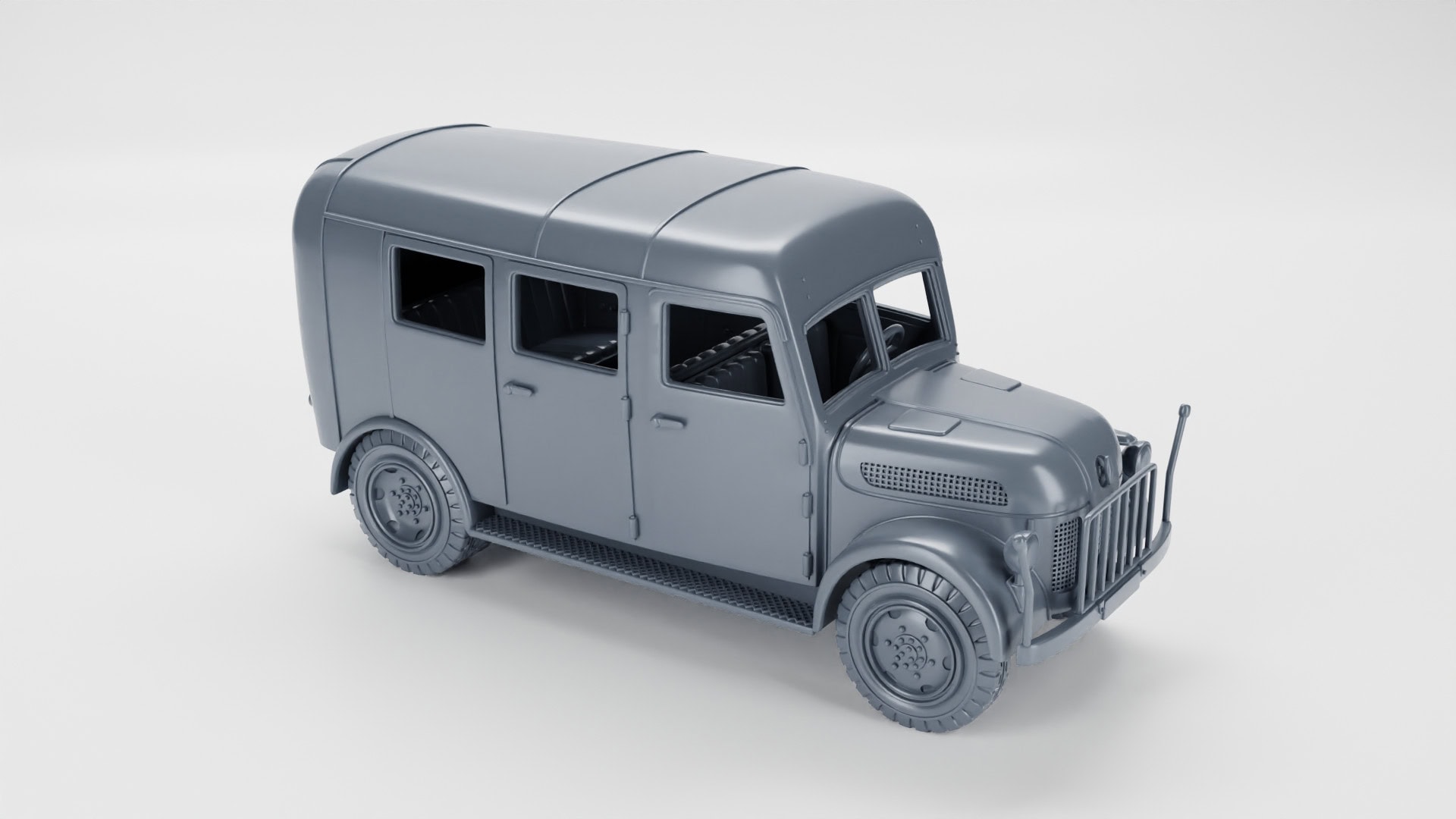 Steyr 1500A Omnibus Ambulance (Germany, WW2) by Wargame3D - Wargaming3D