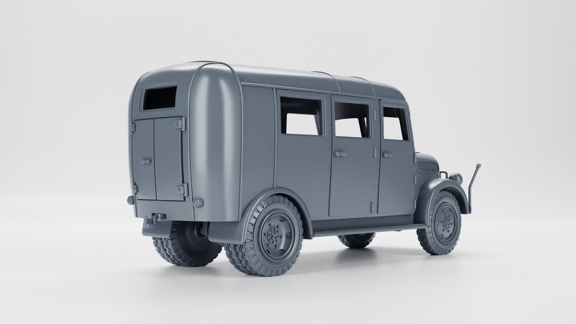 Steyr 1500A Omnibus Ambulance (Germany, WW2) by Wargame3D - Wargaming3D