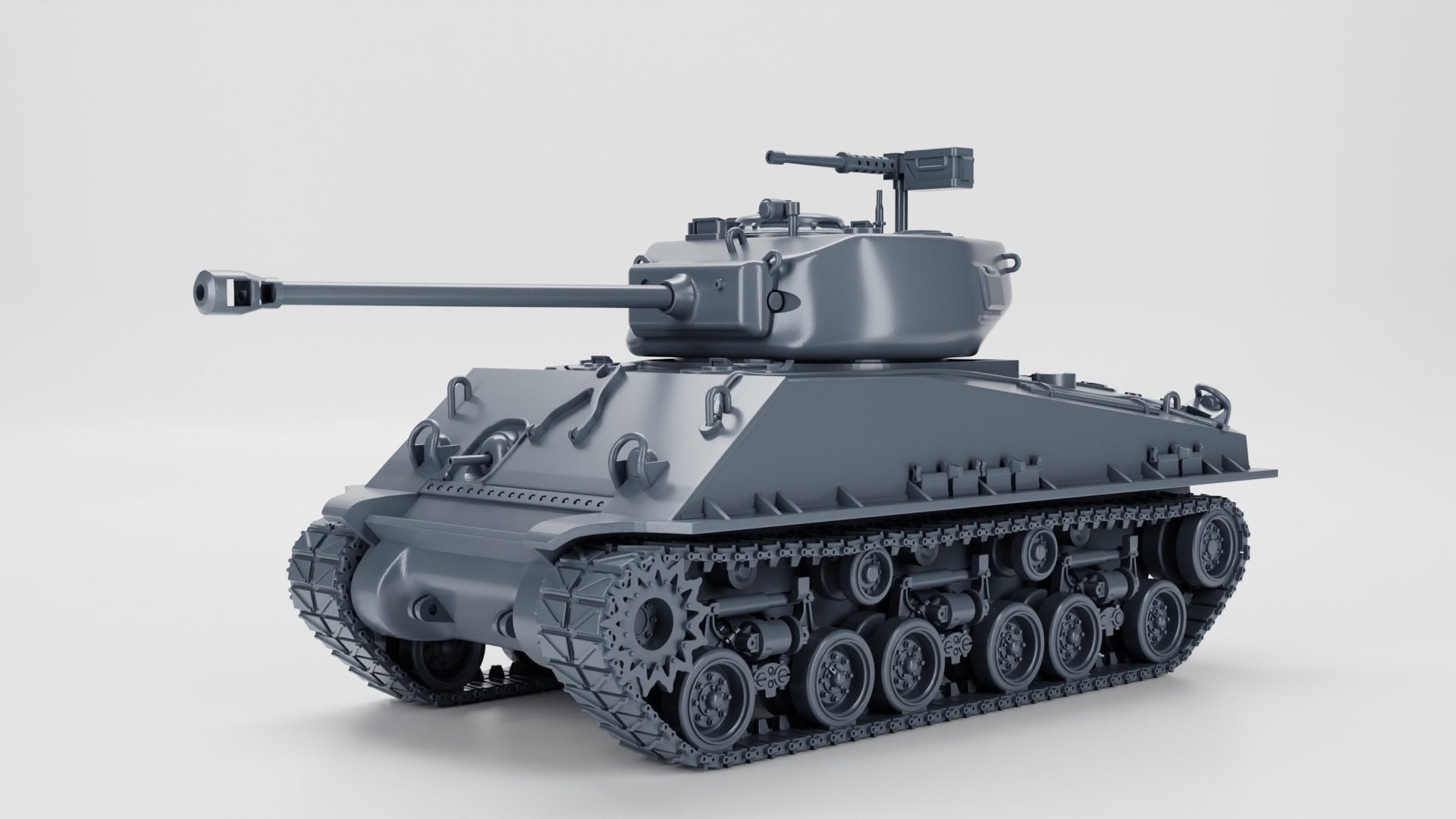 Sherman M4A3E8 “Easy Eight” (US, WW2) by Wargame3D - Wargaming3D
