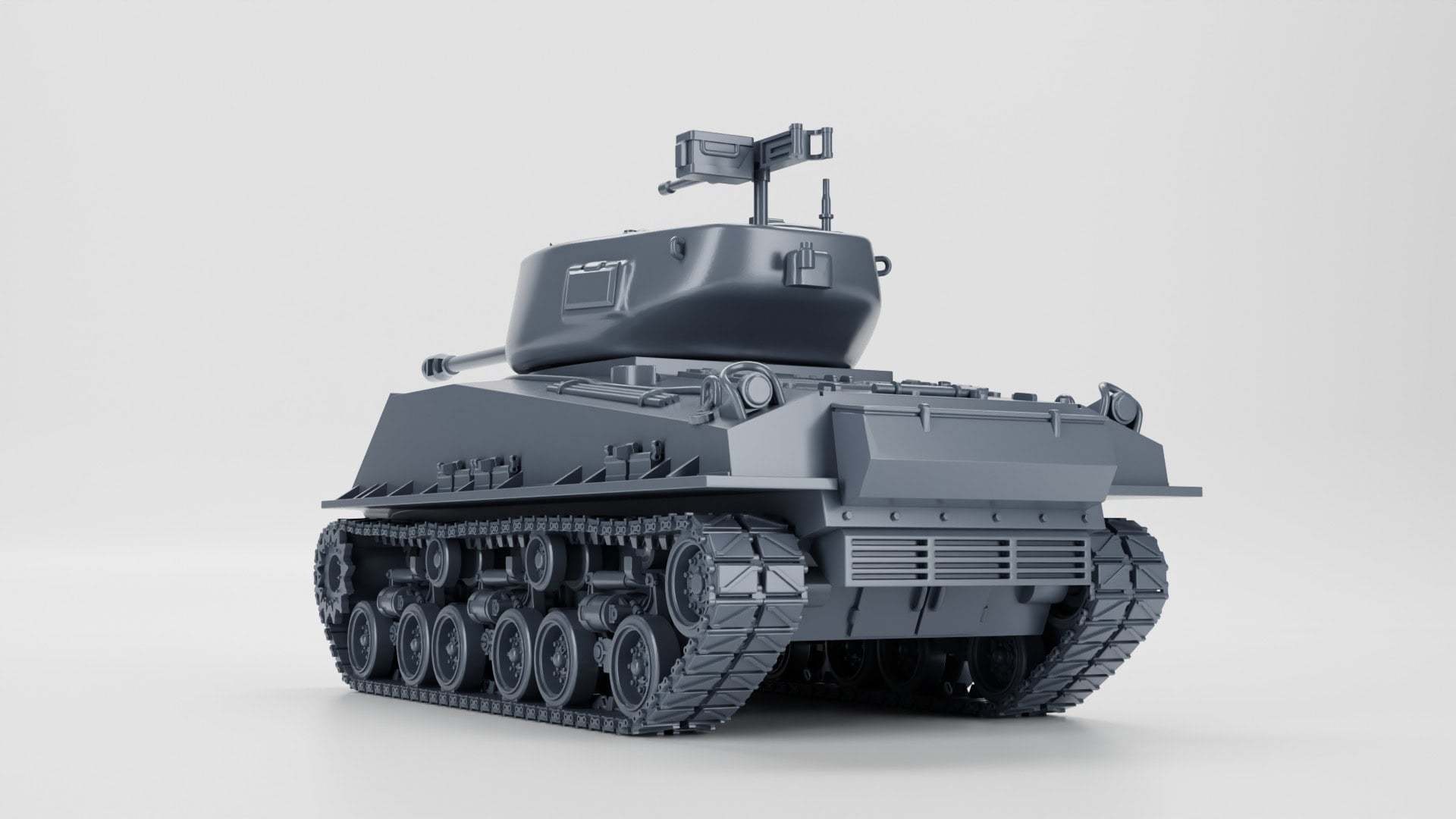 Sherman M4A3E8 “Easy Eight” (US, WW2) by Wargame3D - Wargaming3D