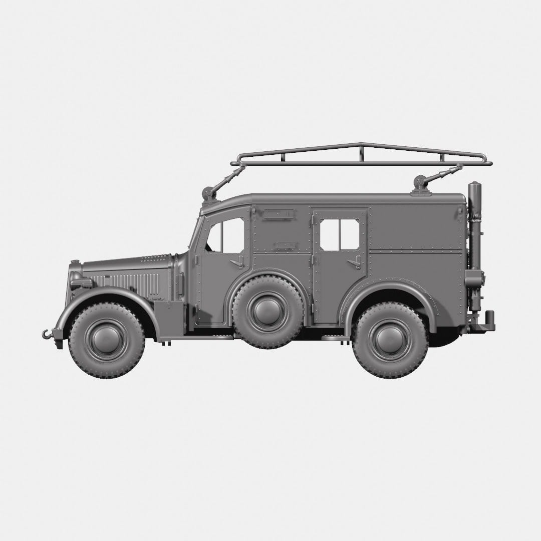 Horch 901 Type 40 radio car (Kfz.17) (Germany, WW2) by Wargame3D ...