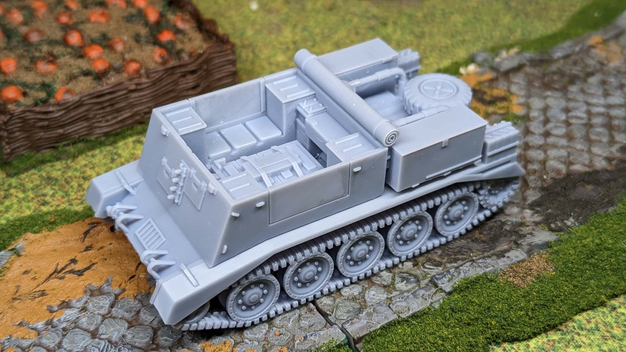 Crusader gun tractor (UK, WW2, D-day) by Wargame3D - Wargaming3D