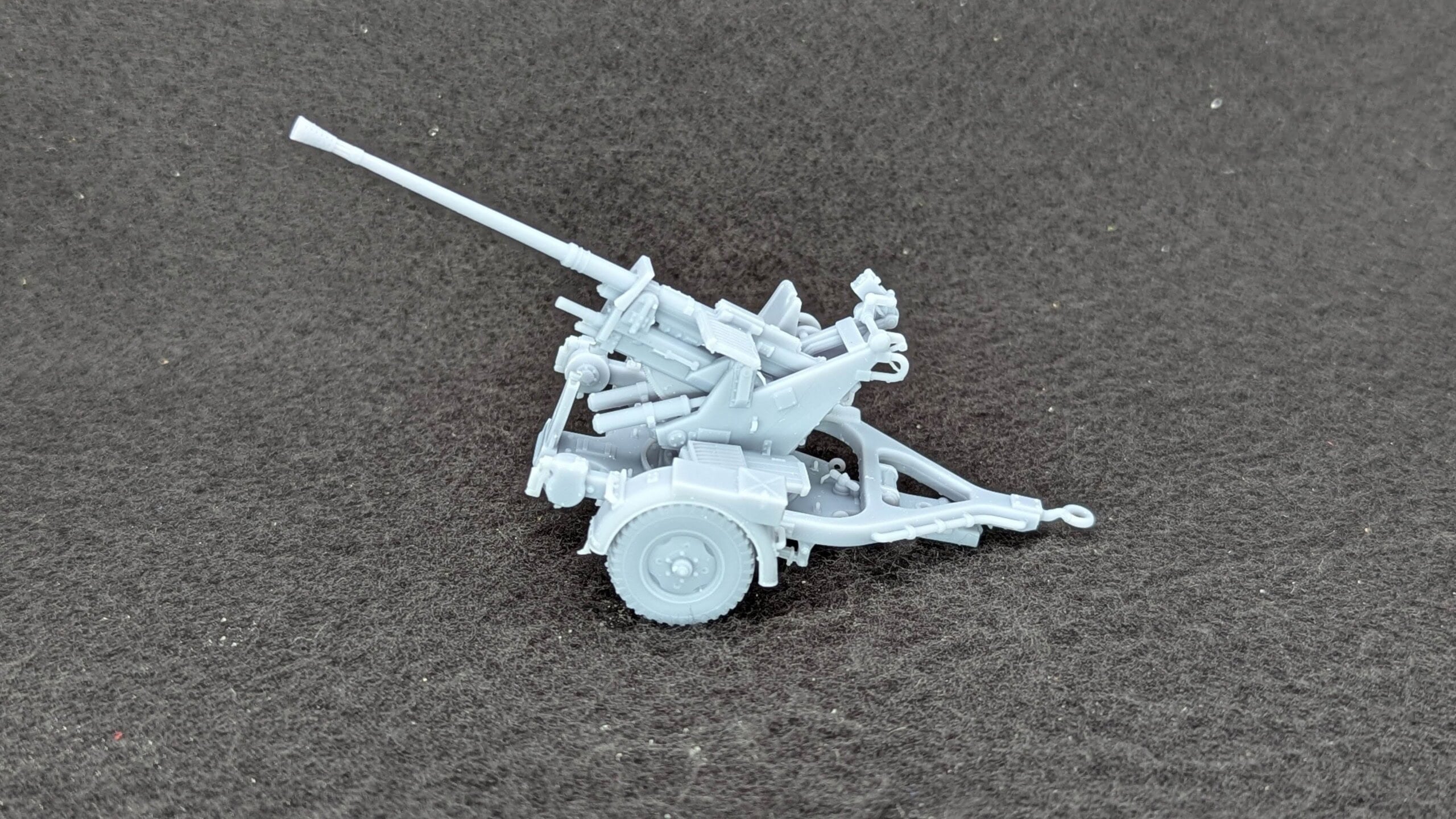 AA gun 37mm FlaK 37 (on wheels+on cross)+Gunner (Germany, WW2) by ...