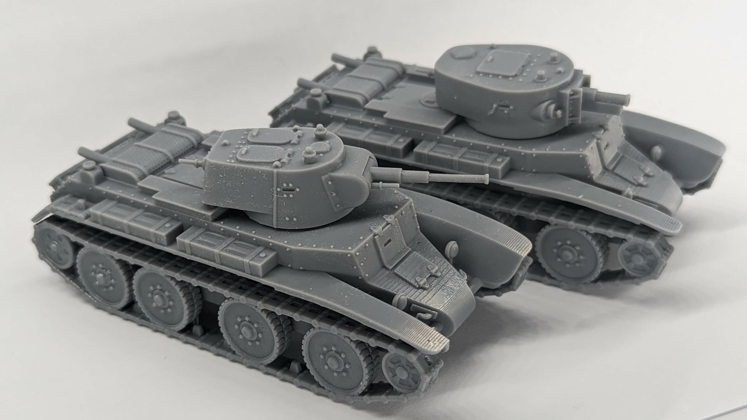 BT-7 + BT-7A Cavalry Tanks (USSR, WW2) by Wargame3D - Wargaming3D