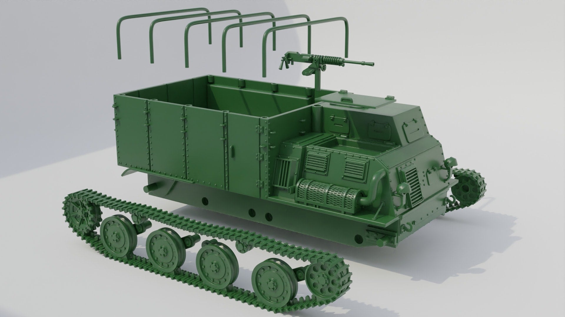 Type 1 Ho-Ki APC + 2 Crewmen (Japan, WW2) by Wargame3D - Wargaming3D