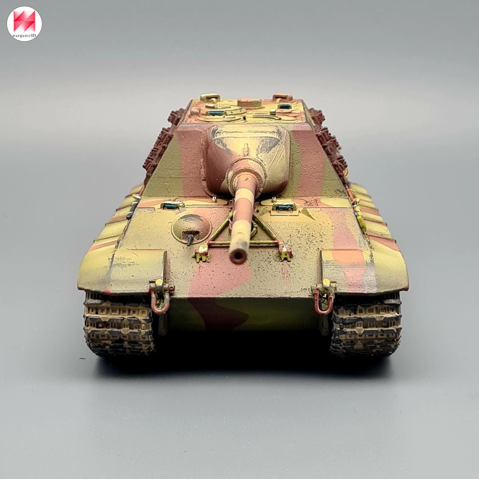 Jagdtiger (Sd.Kfz.186) - Porsche suspension + 3 Tankmen (Germany, WW2 ...
