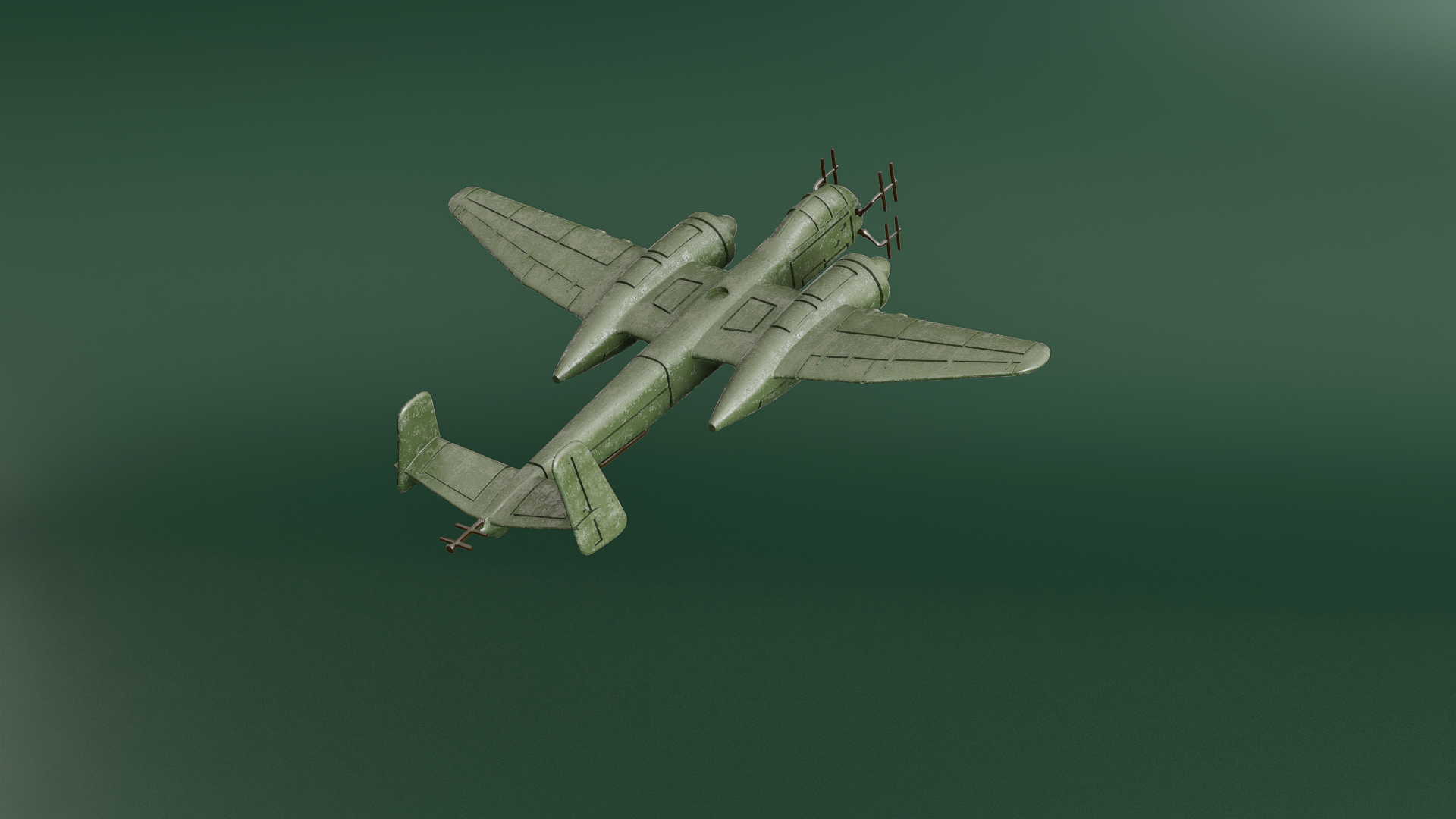 Heinkel He-219 Uhu (Eagle-Owl) (Germany, WW2) by Wargame3D - Wargaming3D