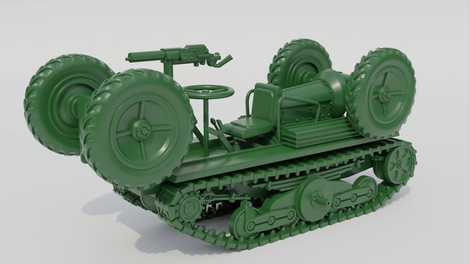 ADMK Mulus Tankette (Austria, 1938, Interwar) by Wargame3D - Wargaming3D