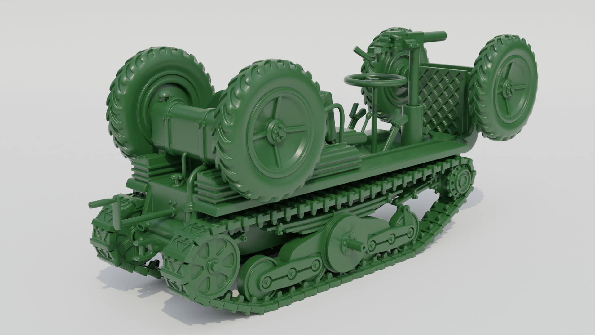 ADMK Mulus Tankette (Austria, 1938, Interwar) by Wargame3D - Wargaming3D