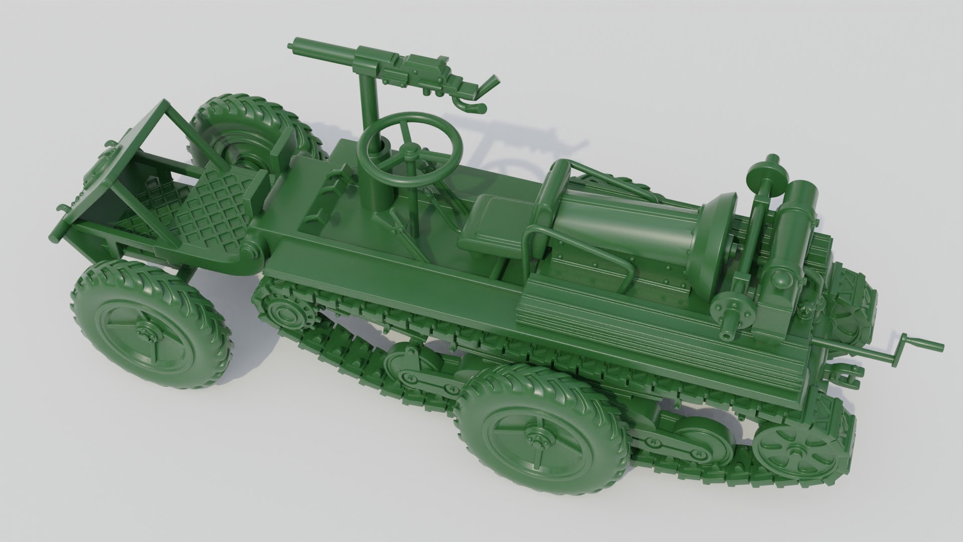 ADMK Mulus Tankette (Austria, 1938, Interwar) by Wargame3D - Wargaming3D