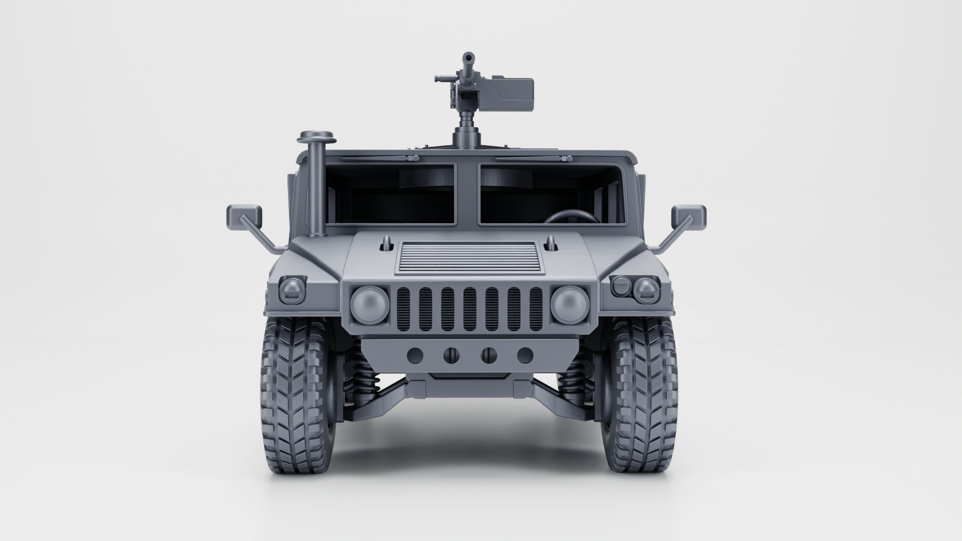 HMMWV Humvee (Hummer H1) (US, Cold War) (1:56 and 1:100 scale) by ...