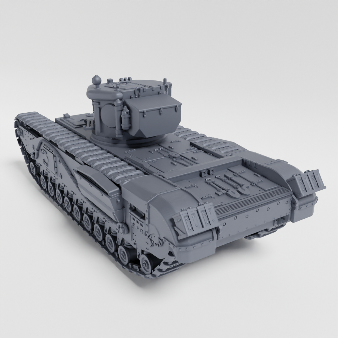 Churchill CDL Mk.III (UK, WW2) by Wargame3D - Wargaming3D
