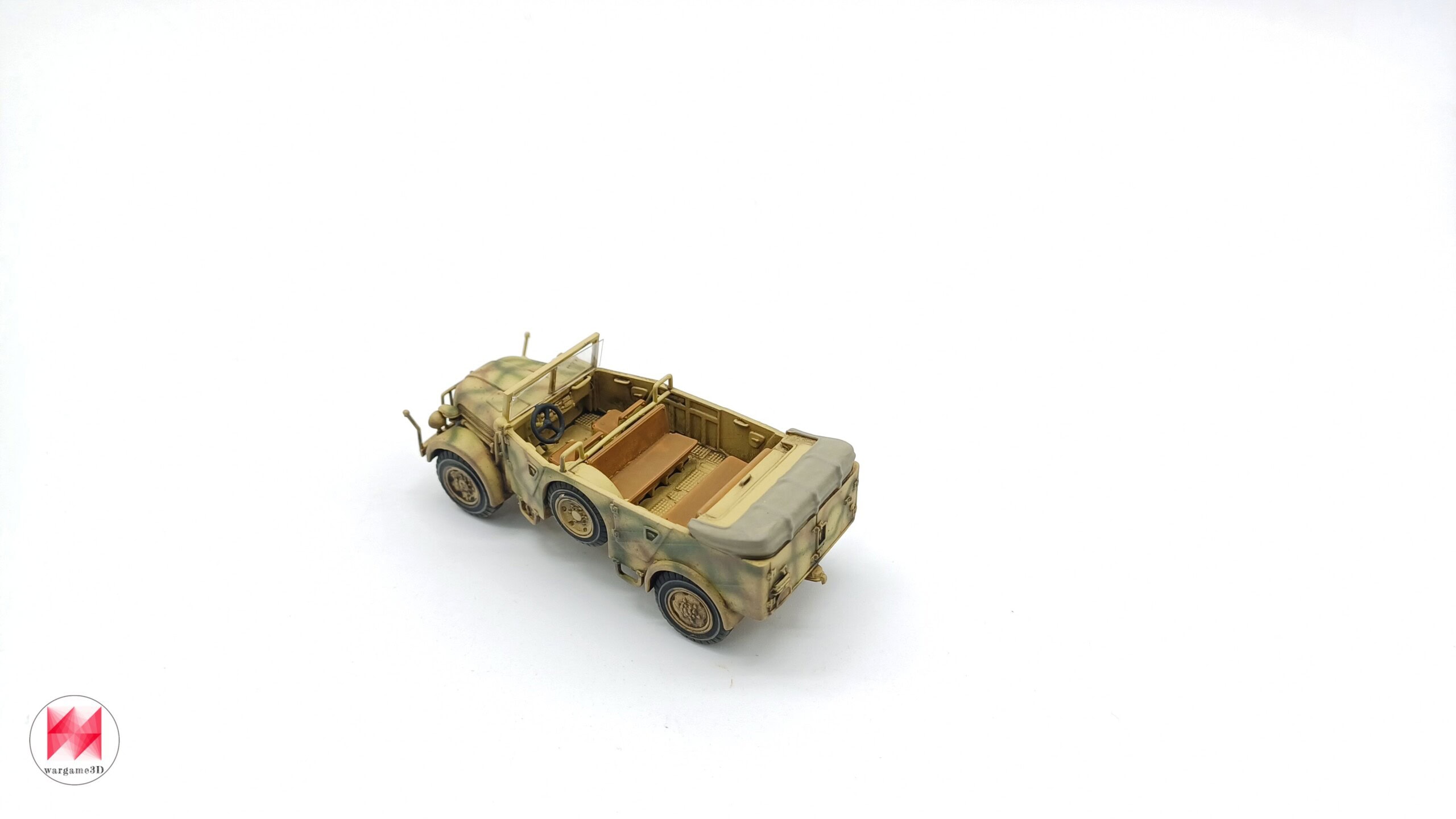 Steyr 1500A (Typ 270) (open and closed) (German, WW2) by Wargame3D ...