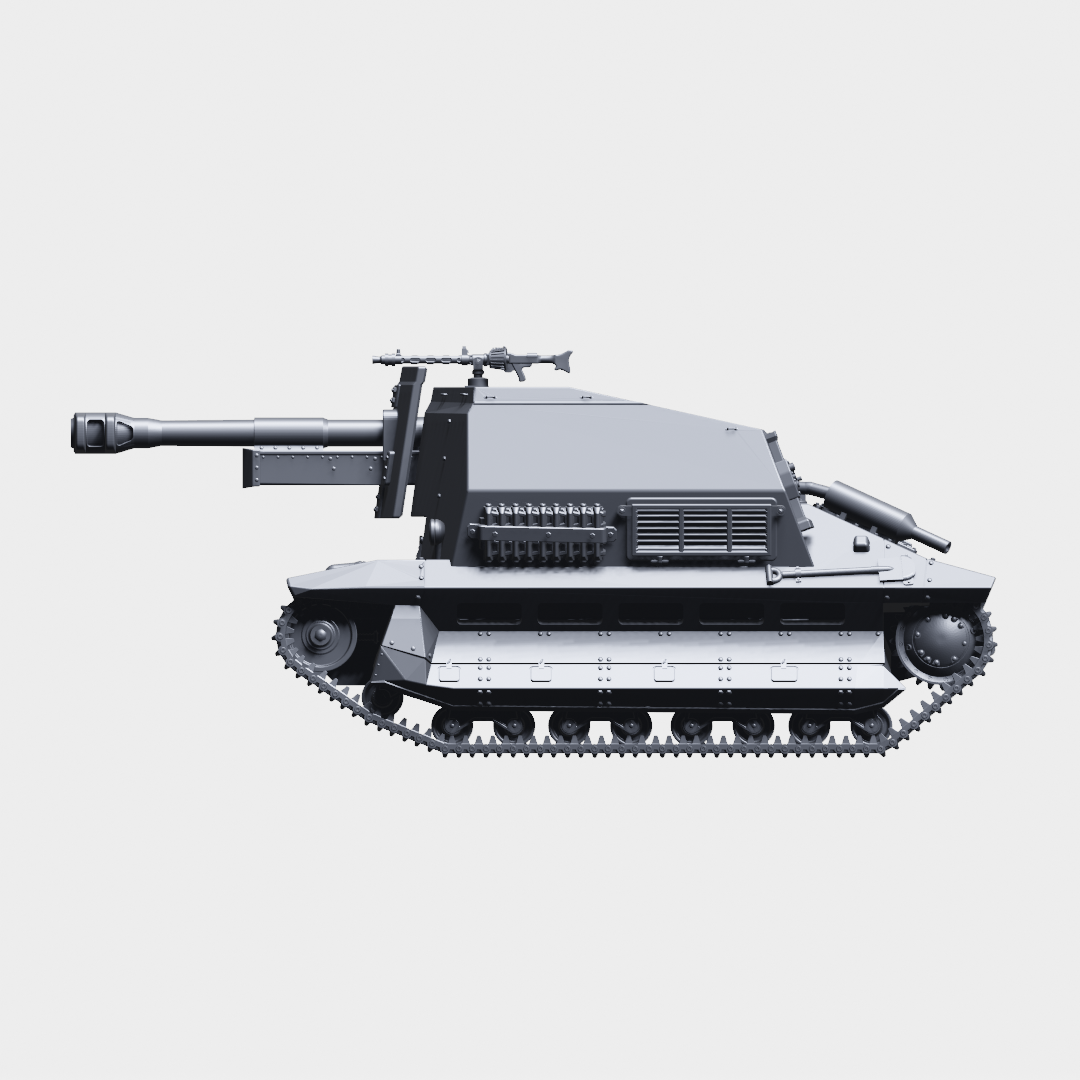 10.5cm leFH 16 auf Gepanzerte Selbstfahrlafette FCM (Ad-Hoc, Germany ...