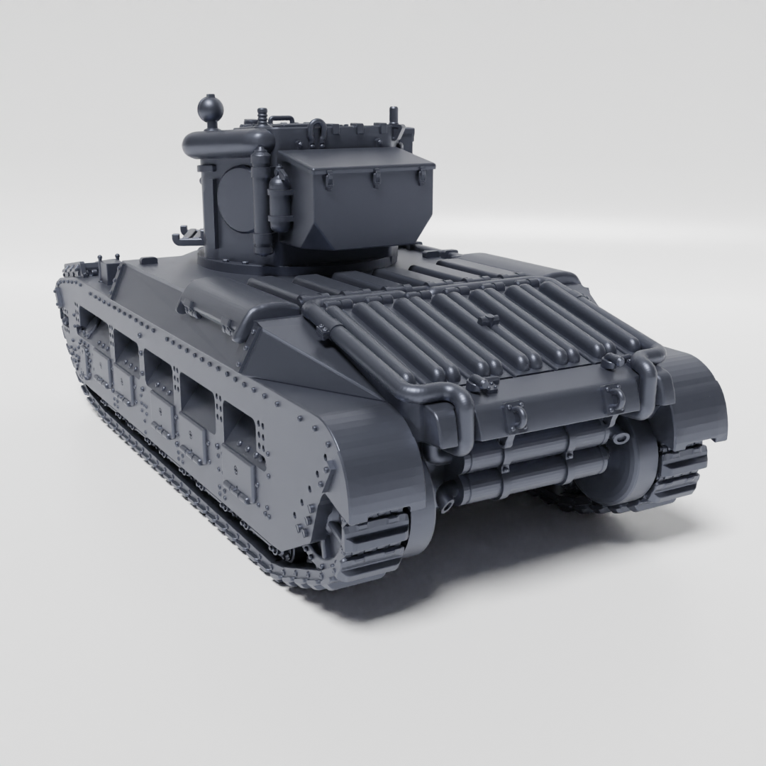 Matilda CDL (Canal Defence Lights) (UK, Ad-hoc, WW2) by Wargame3D ...