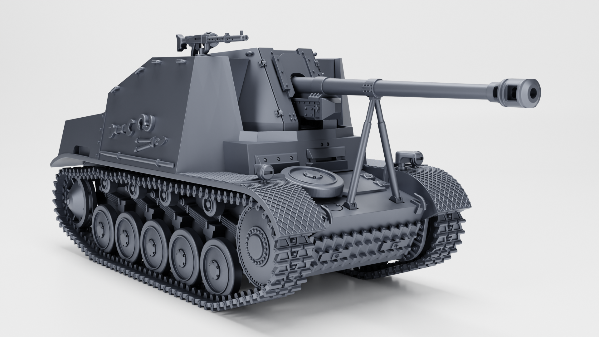 Marder II Ausf.F (Sd.Kfz.131) (Germany, WW2) by Wargame3D - Wargaming3D