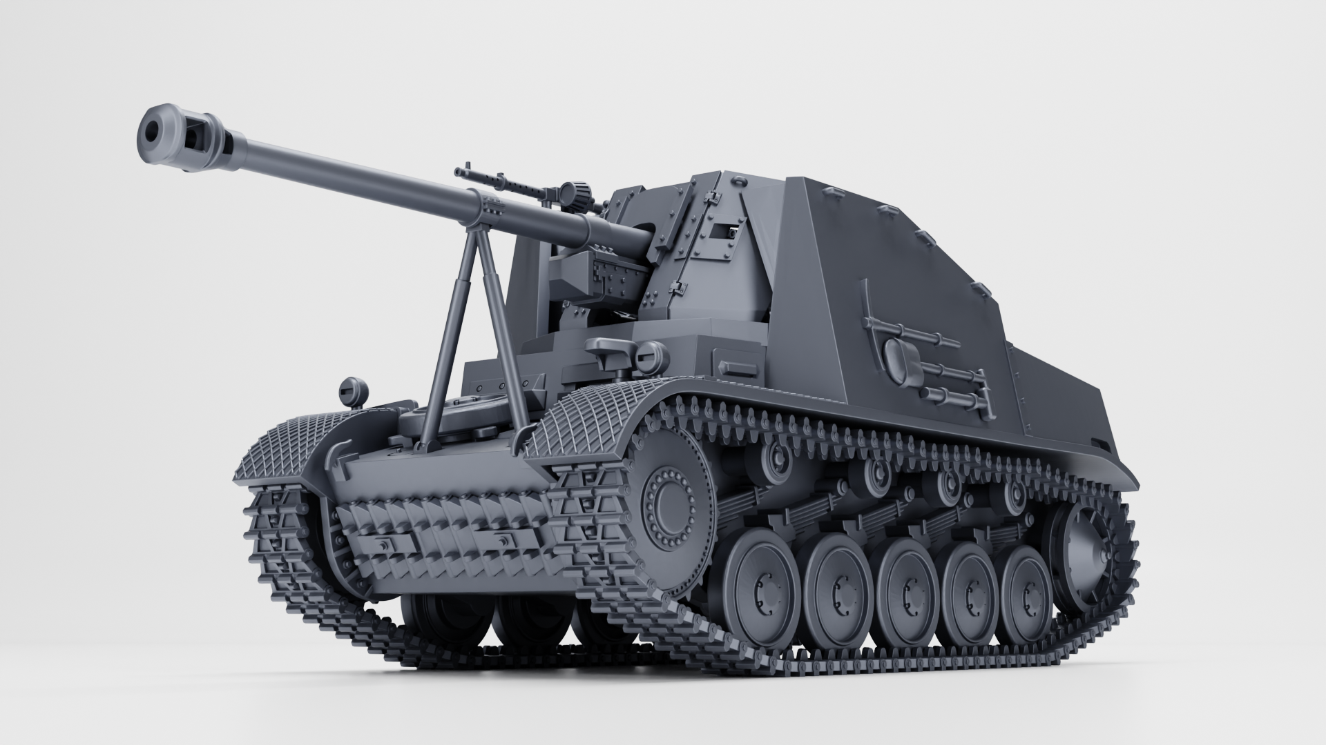 Marder II Ausf.F (Sd.Kfz.131) (Germany, WW2) by Wargame3D - Wargaming3D