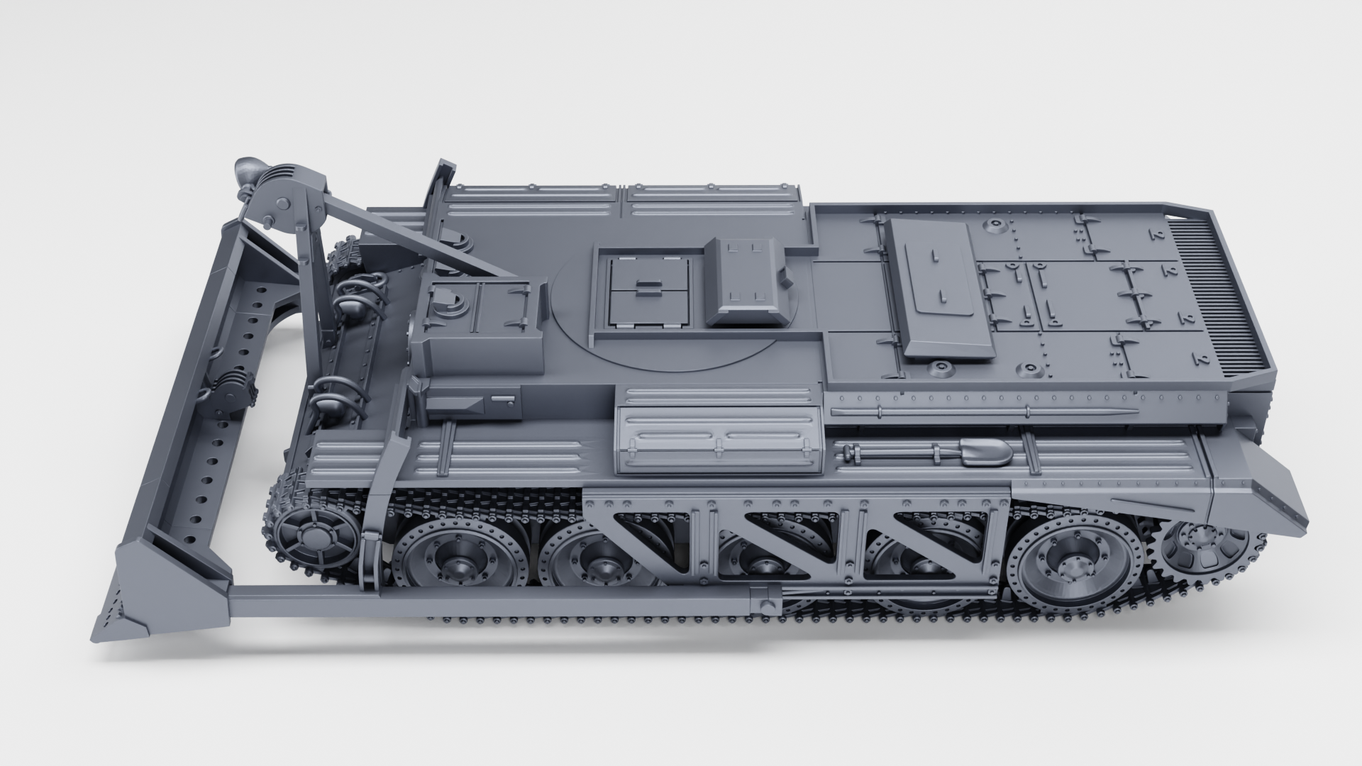 Centaur ARV Dozer (UK, Ad-hoc, WW2) by Wargame3D - Wargaming3D