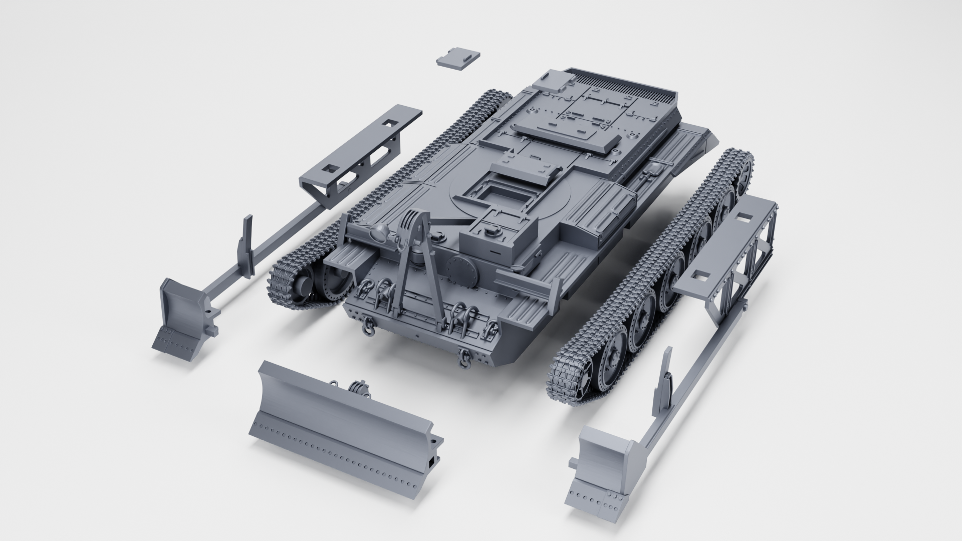 Centaur ARV Dozer (UK, Ad-hoc, WW2) by Wargame3D - Wargaming3D