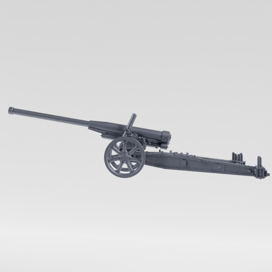 Cannon IJA 150mm model 89 (Japan, 1929) by Wargame3D - Wargaming3D