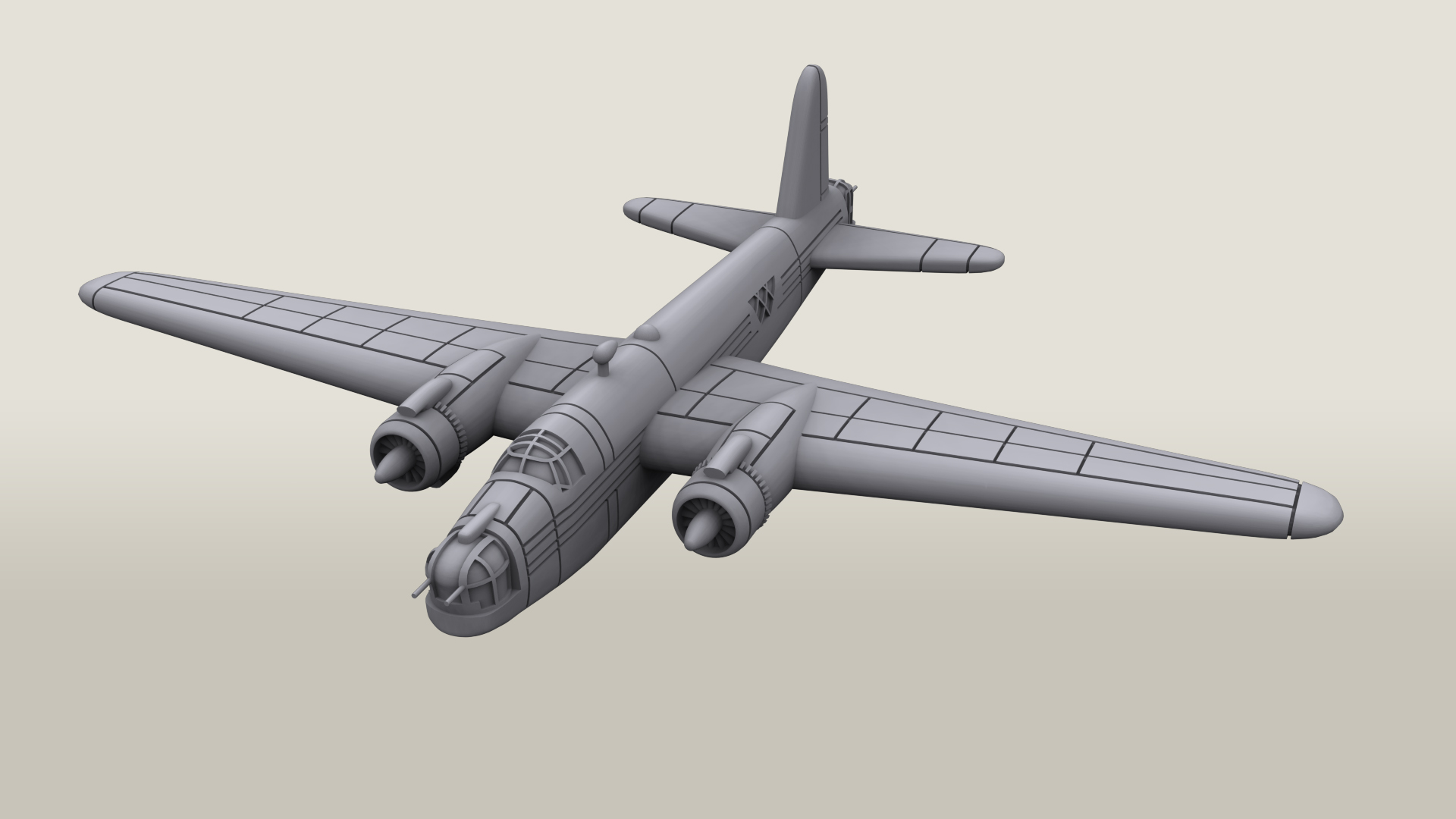Vickers Wellington B Mark X (UK, WW2) by Wargame3D - Wargaming3D