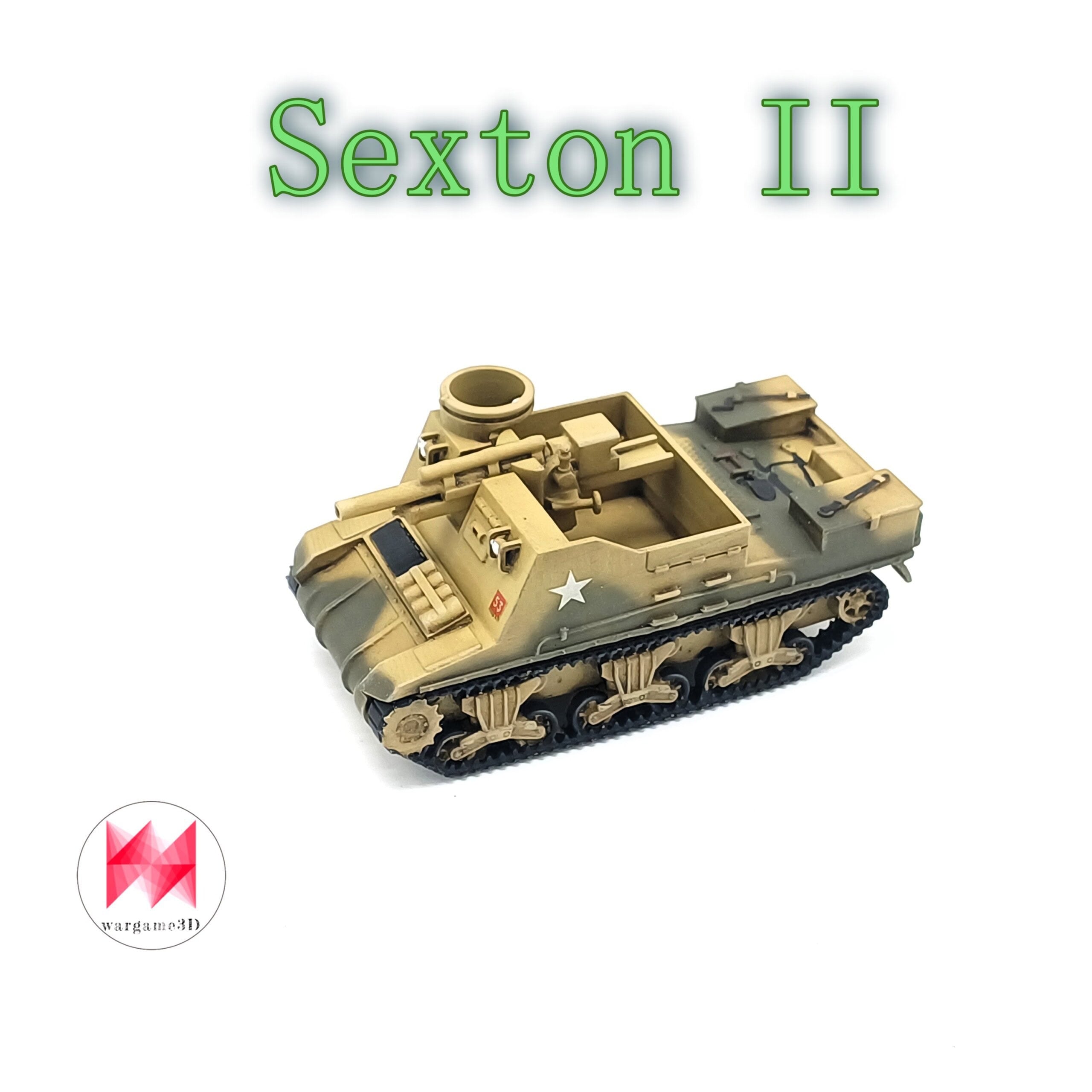 M7 Sexton self-propelled artillery tank (Canada, WW2, Lend-Lease) by ...