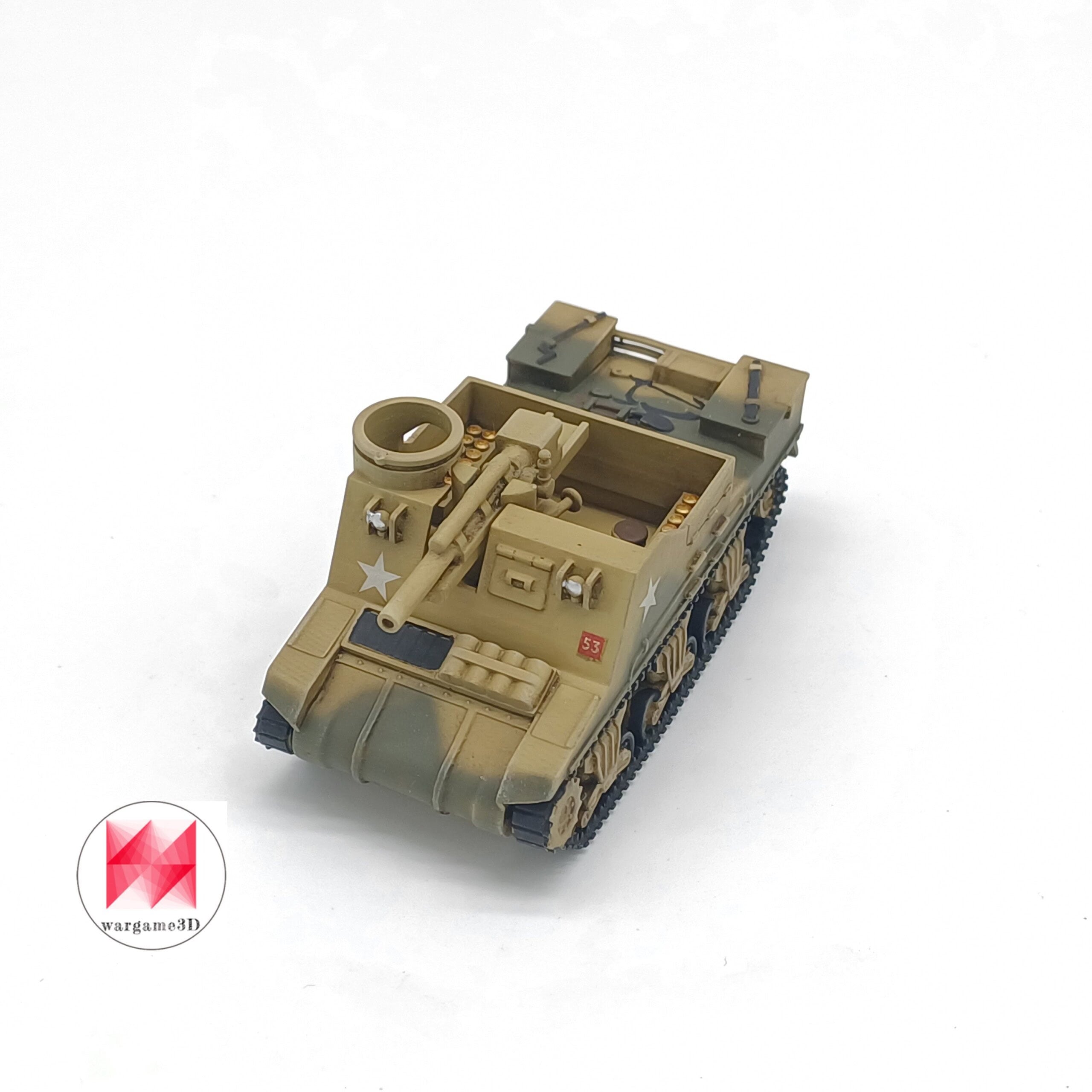 M7 Sexton self-propelled artillery tank (Canada, WW2, Lend-Lease) by ...