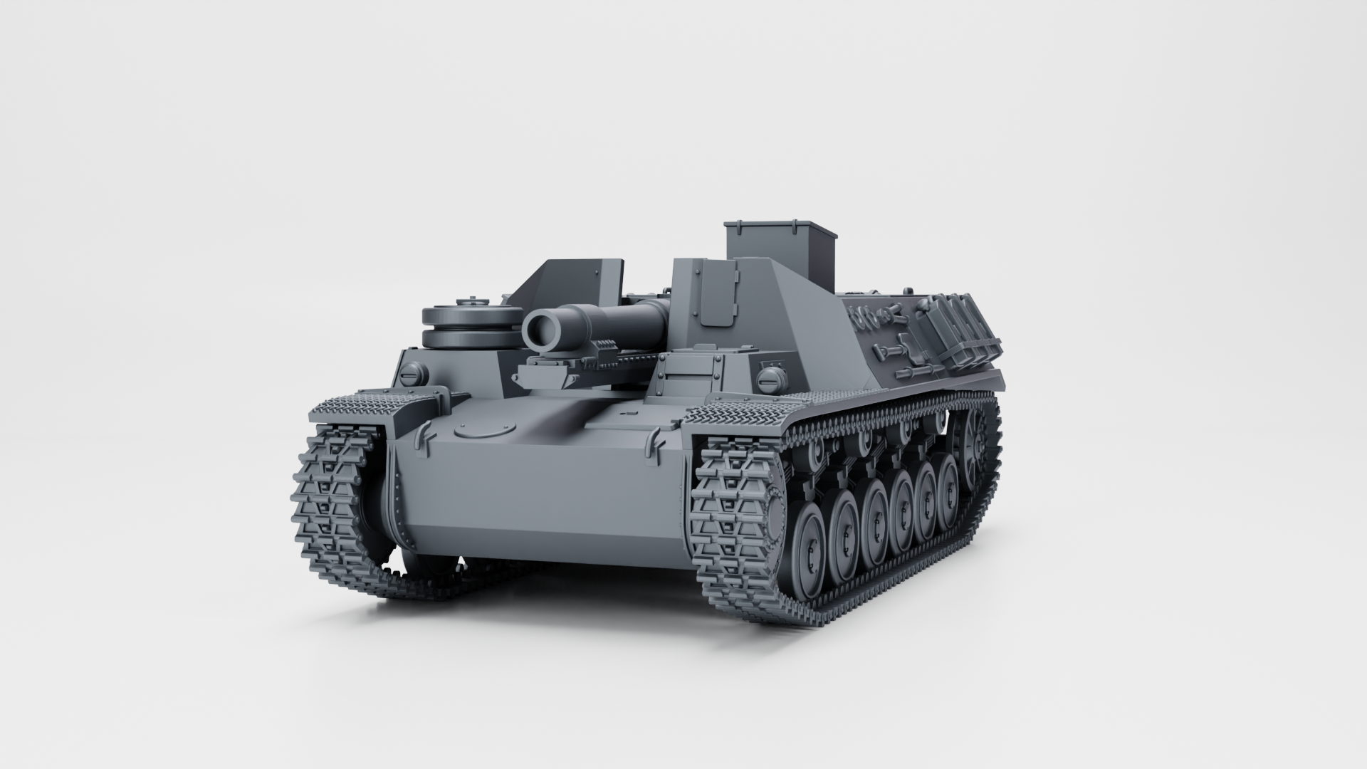 Sturmpanzer II Bison (15cm sIG 33 auf Panzer II) (Germany, WW2) by ...