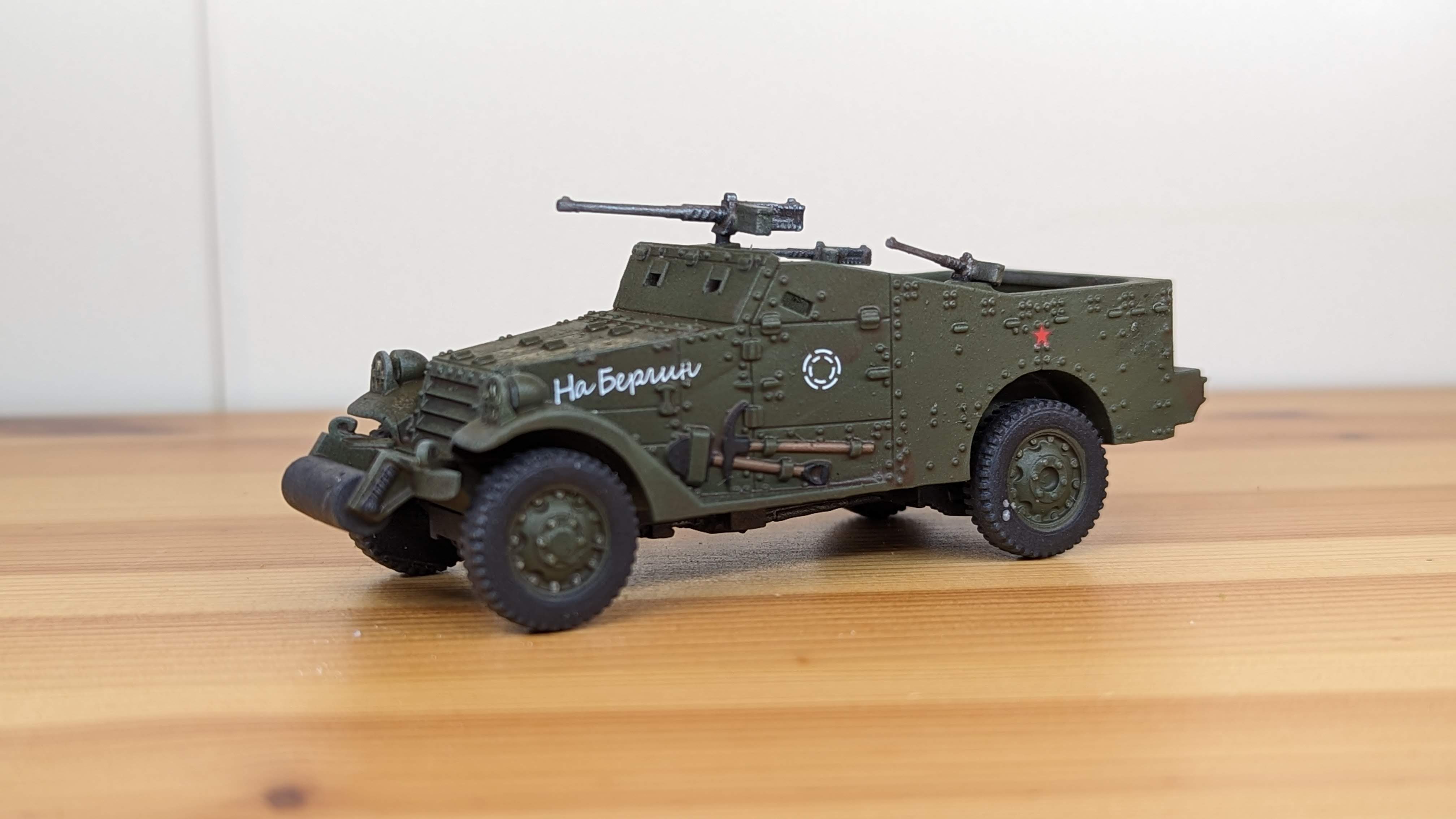 M3A1 Scout car - White car (US, WW2) by Wargame3D - Wargaming3D
